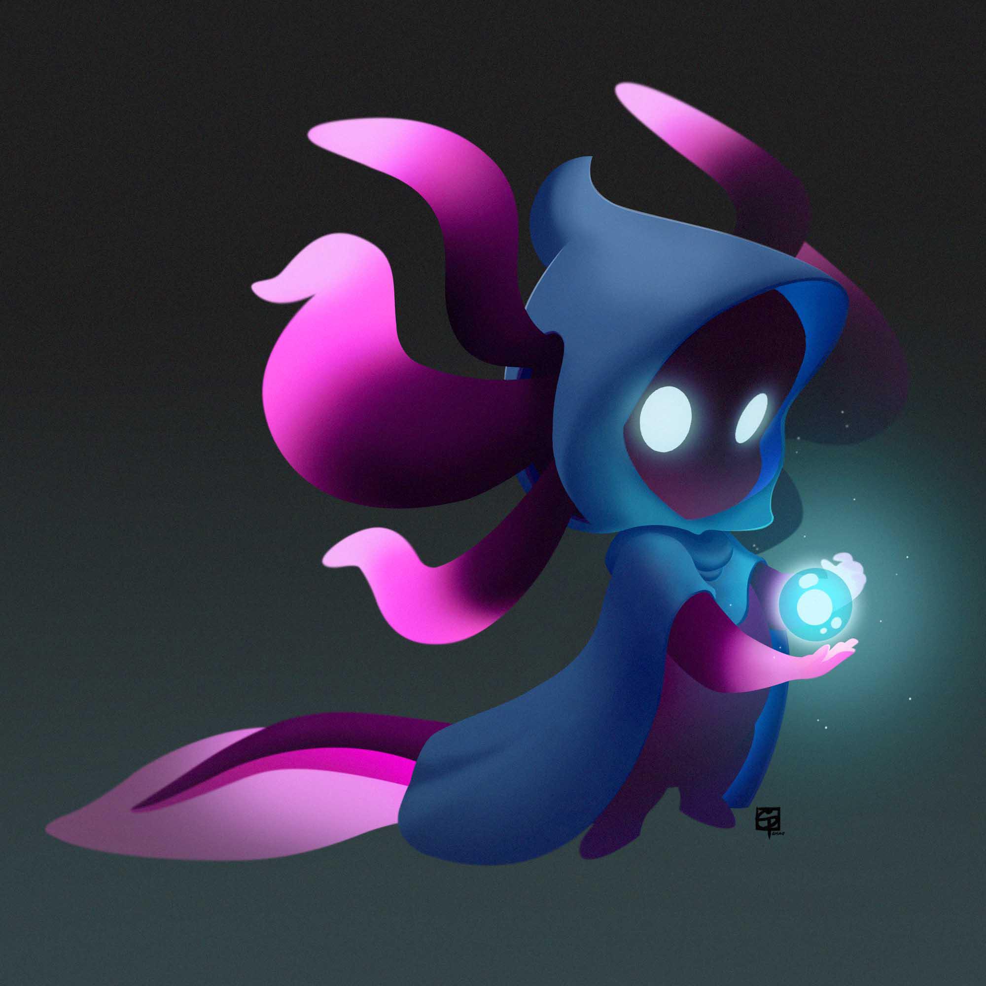MAGE AXOLOTL. AX-O-THE WISP | Scrolller