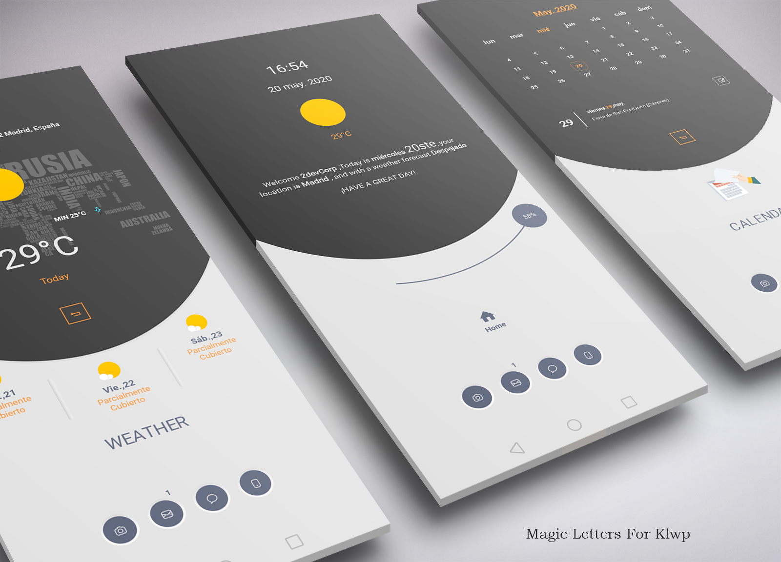 Magic letters for klwp | Scrolller