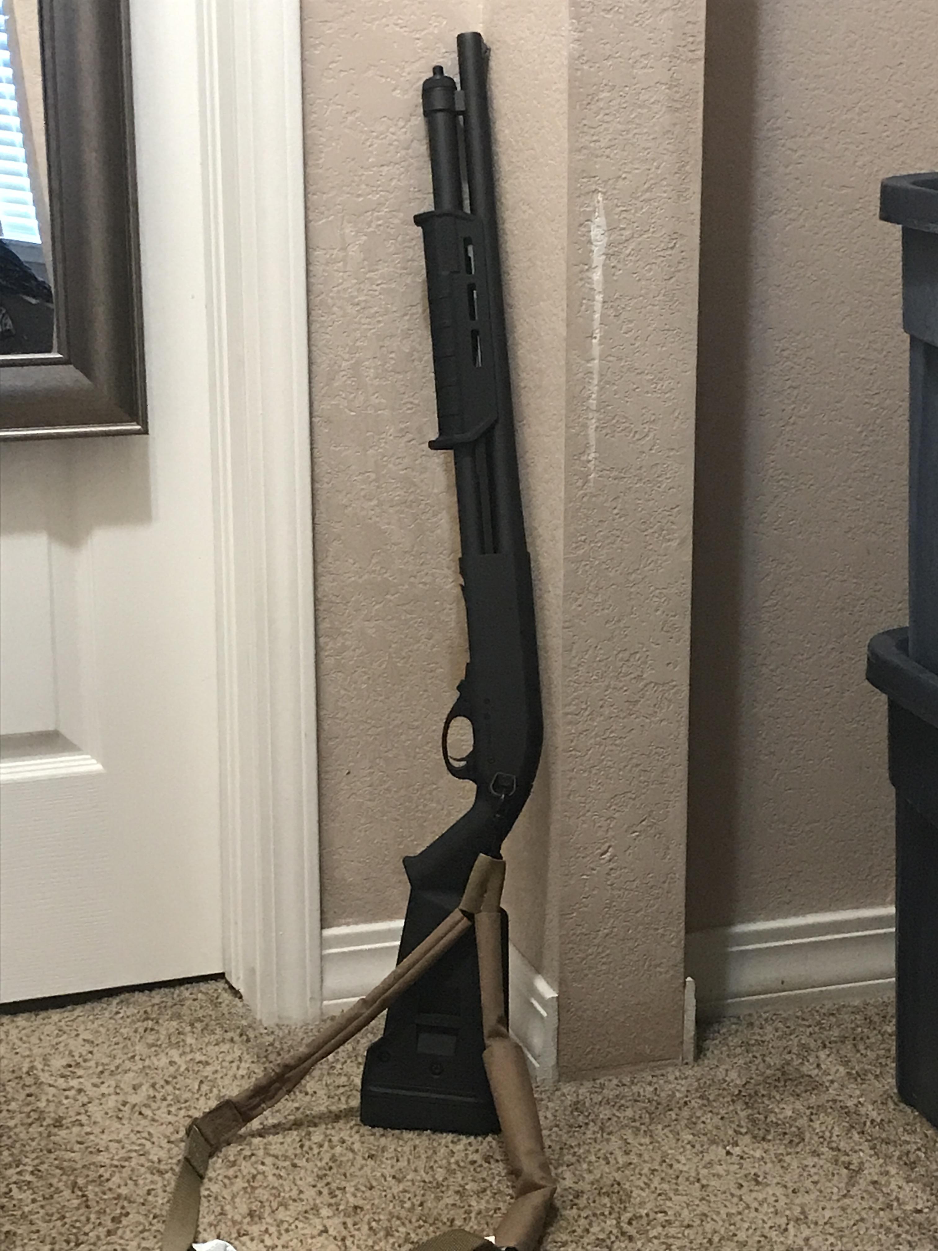 Magpul stock, friend, and sling attachment. | Scrolller