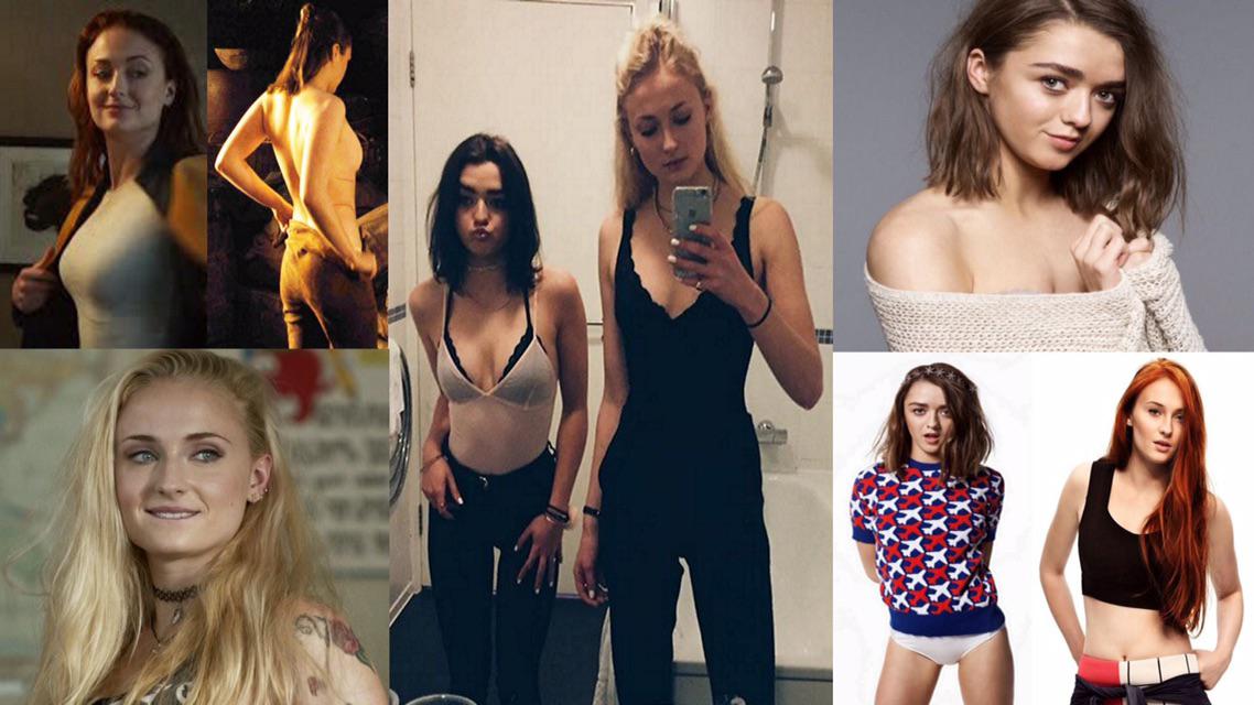 Maisie Williams and Sophie Turner need to be in a raunchy road trip movie together | Scrolller