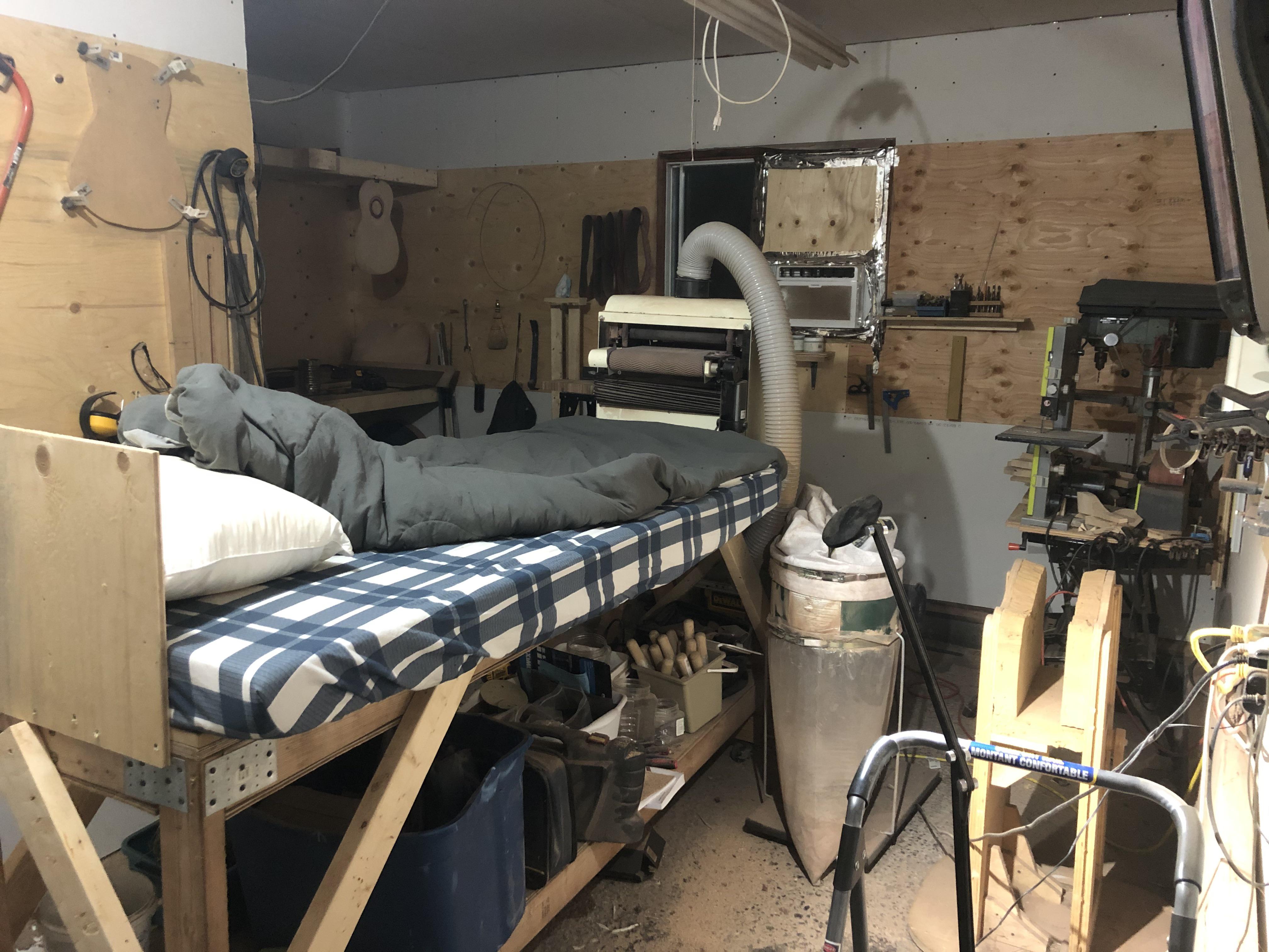 Make sure you make full use of your workbench when family visits. | Scrolller