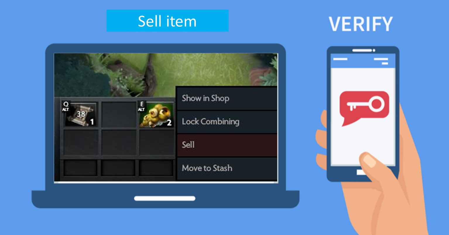 Make the sell option require 2 factor authentication | Scrolller