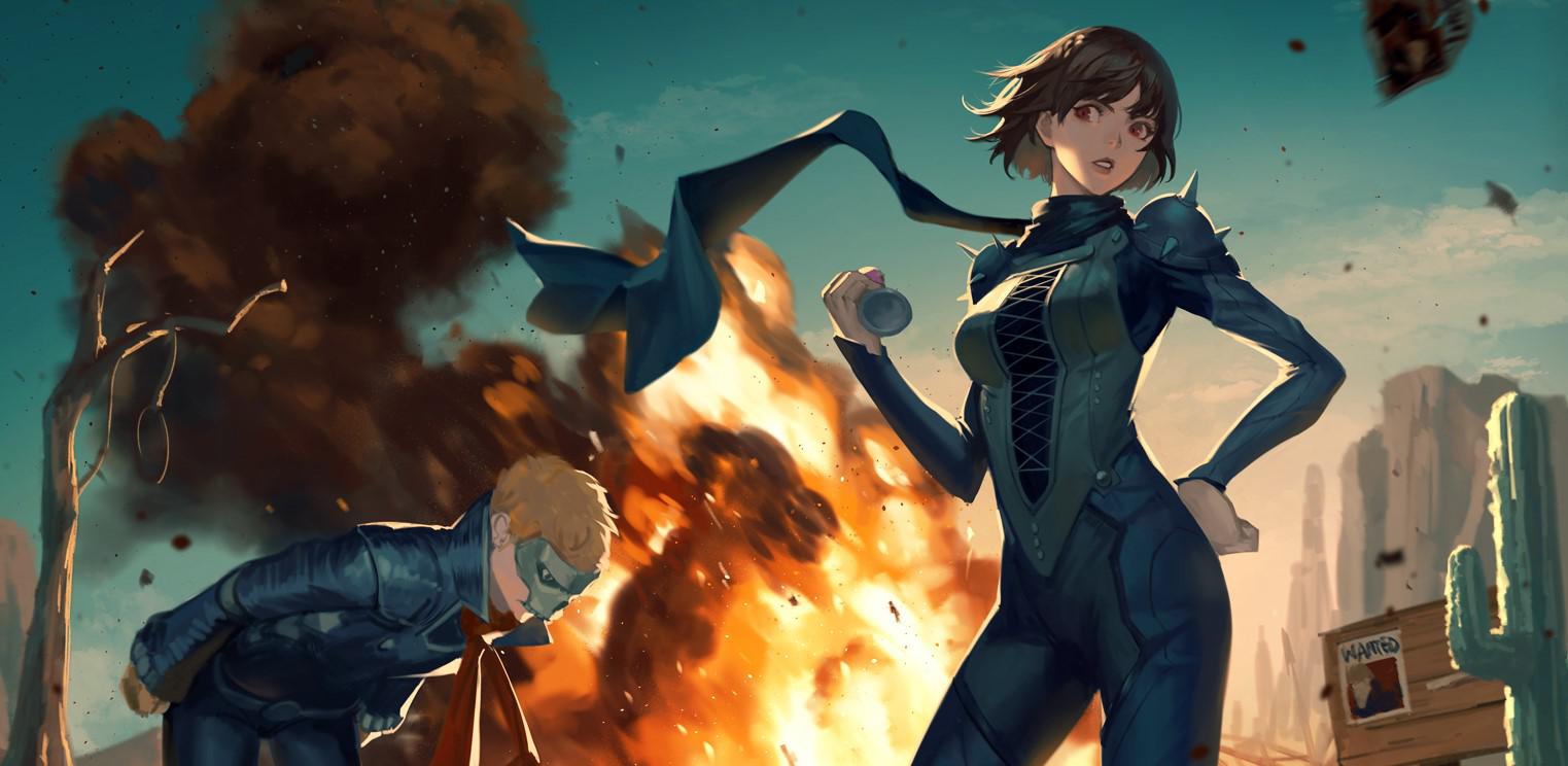 "Make way for the fist of the phantom thieves!" [Zomayuan] | Scrolller