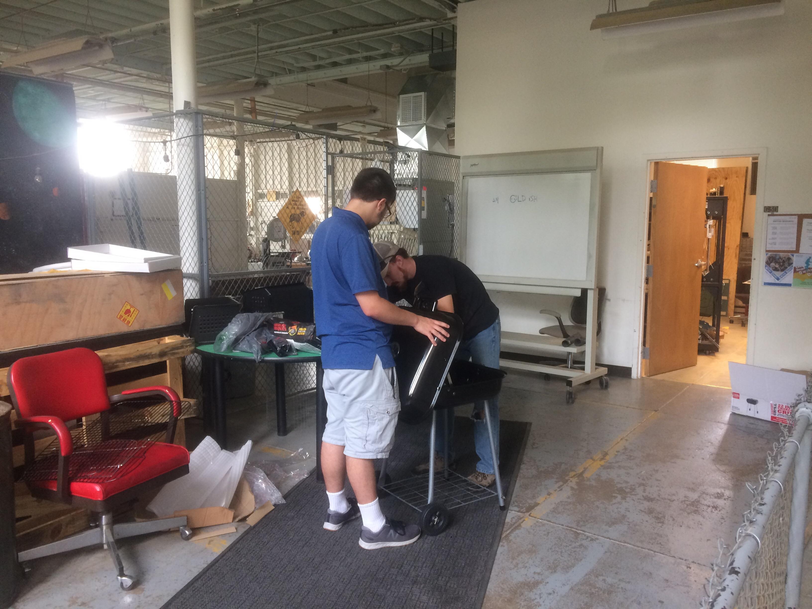 Makerspace is gearing up for this afternoon’s FREE bbq. Come learn ...