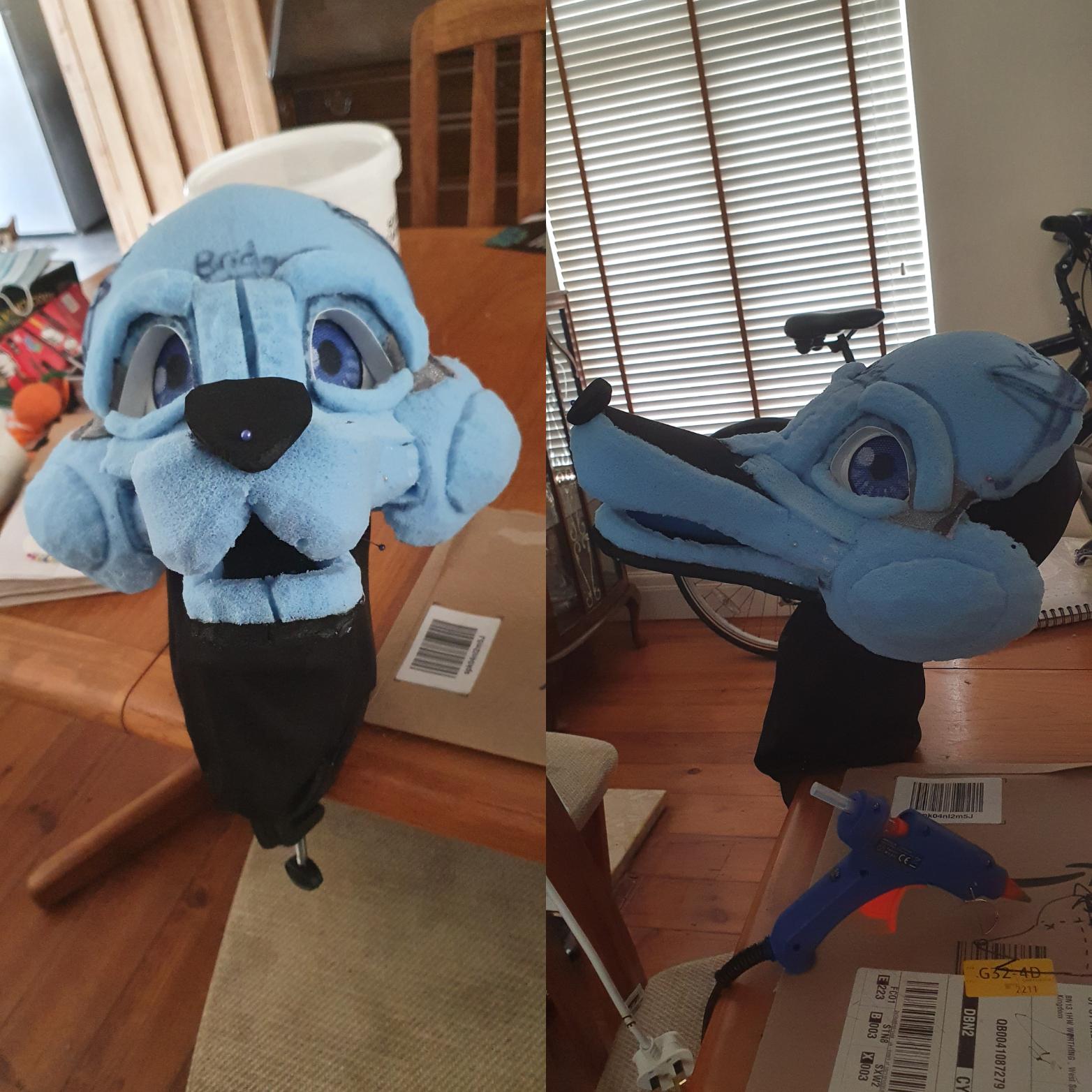 Making Juno - Day 4 (my first try at making a fursuit!) | Scrolller