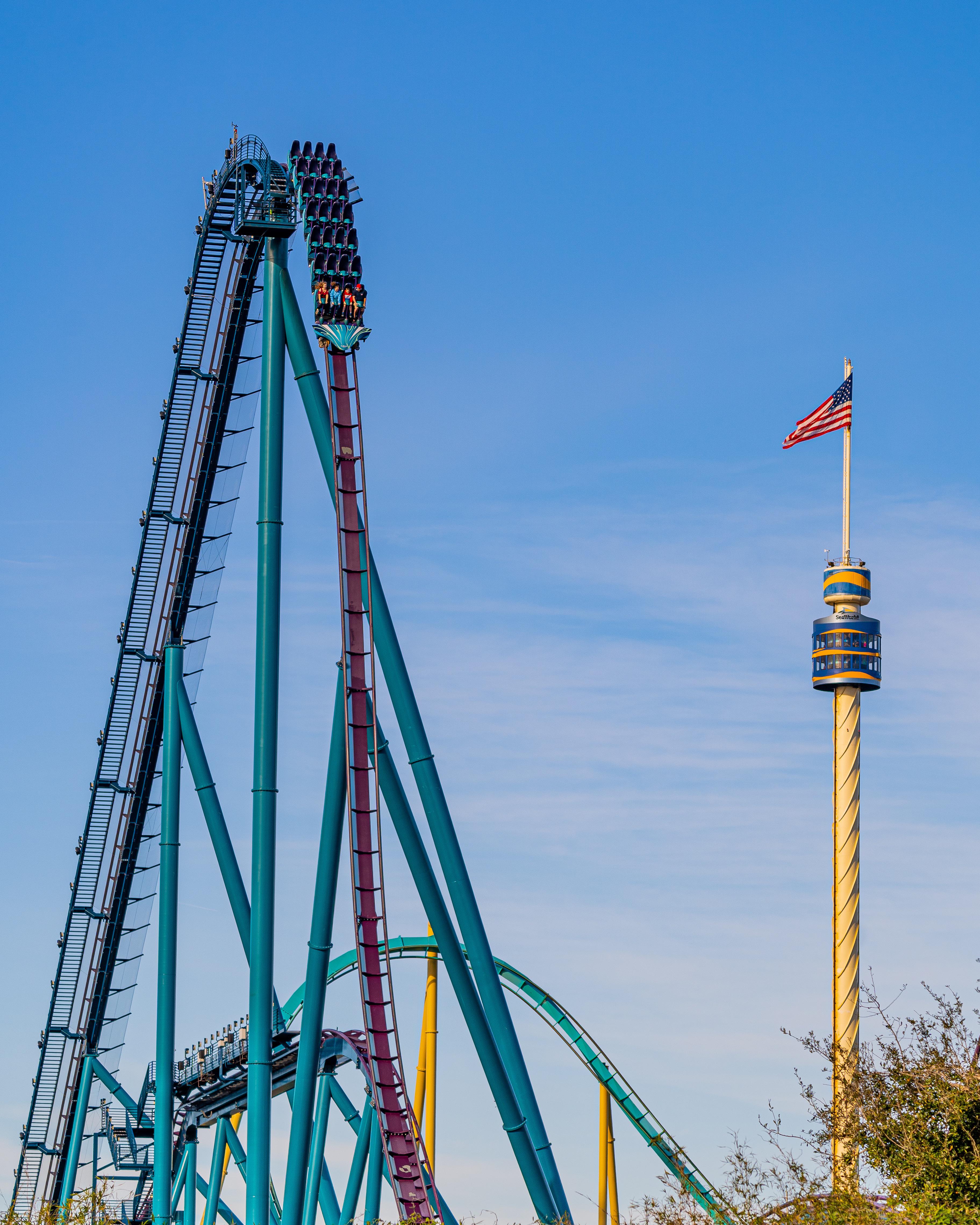 Mako headed down its first drop | Scrolller
