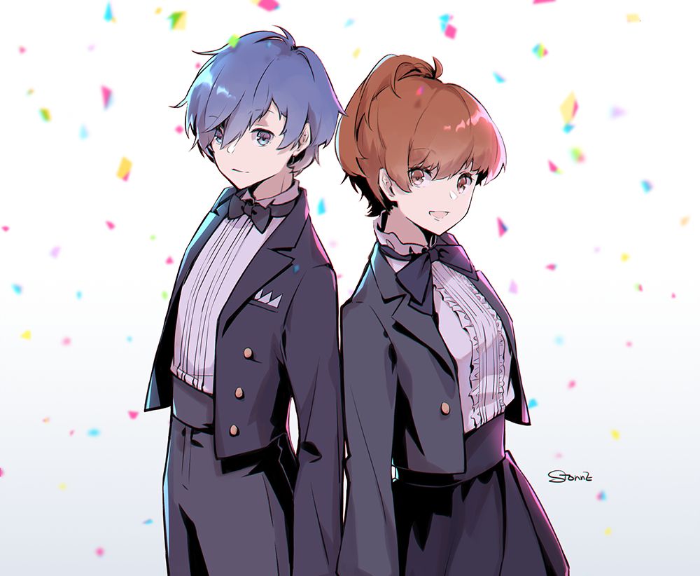 Makoto Yuuki and FeMC (Persona 3) | Scrolller