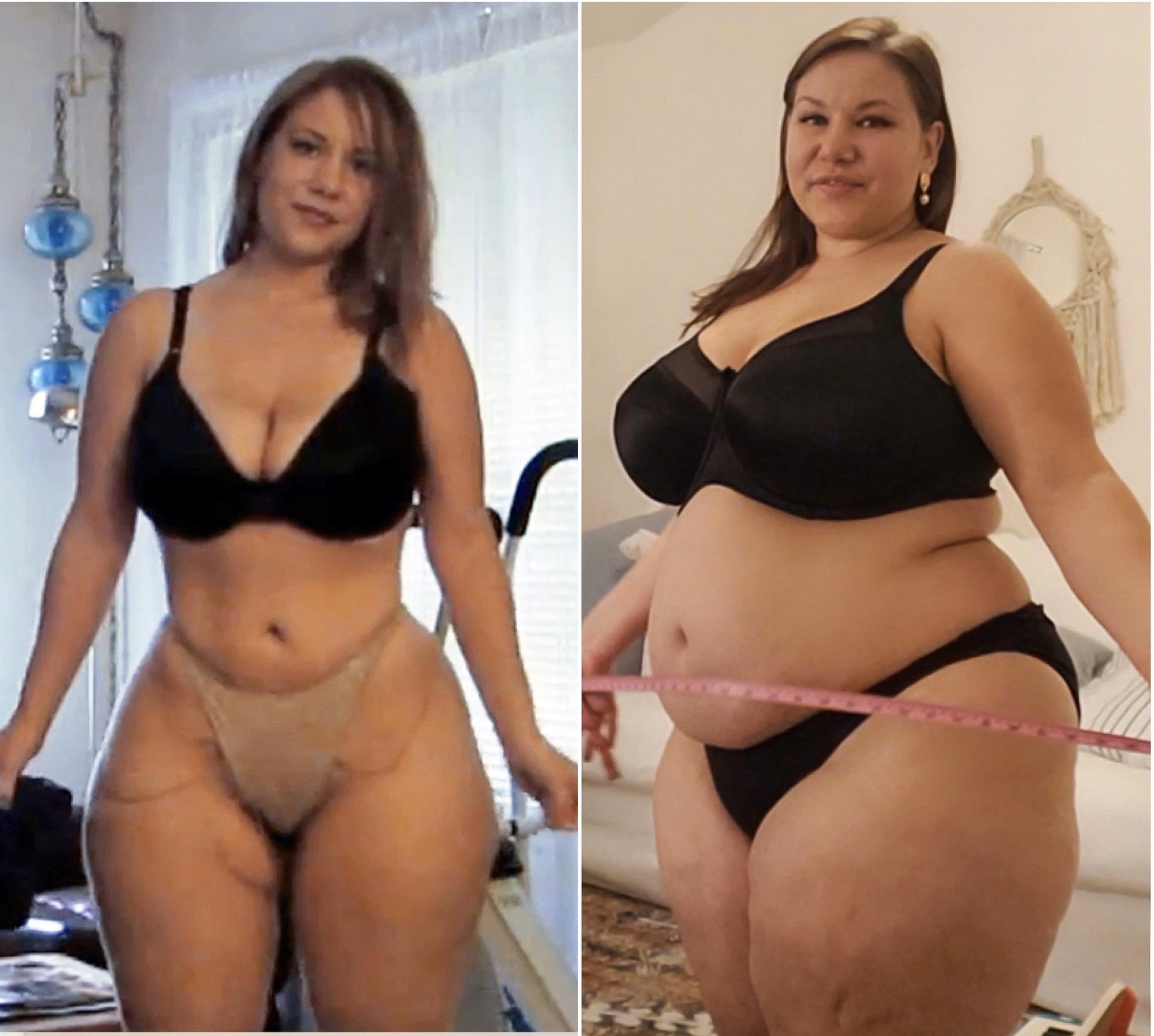 Mal has officially gained over 100 pounds - 138lbs. to 242lbs. | Scrolller