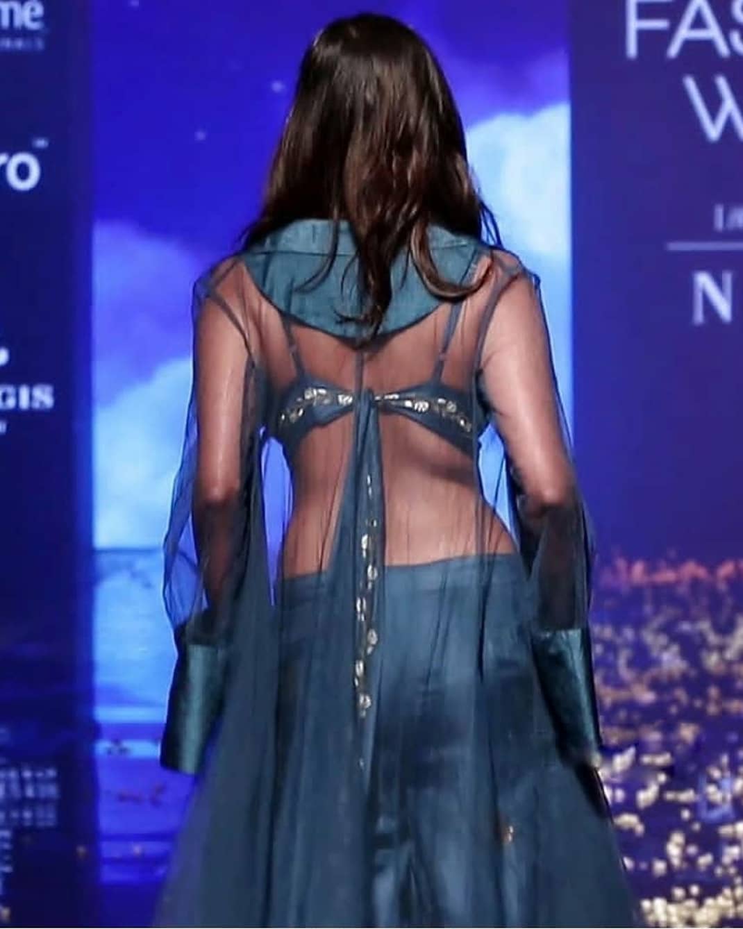 Malavika Mohanan on ramp | Scrolller