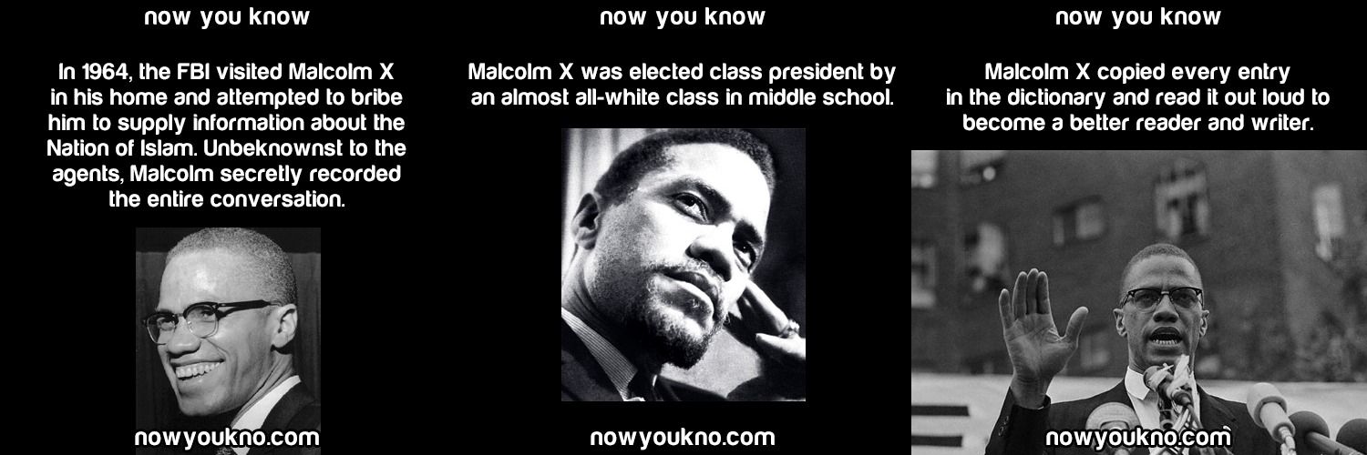 malcolm x facts | Scrolller