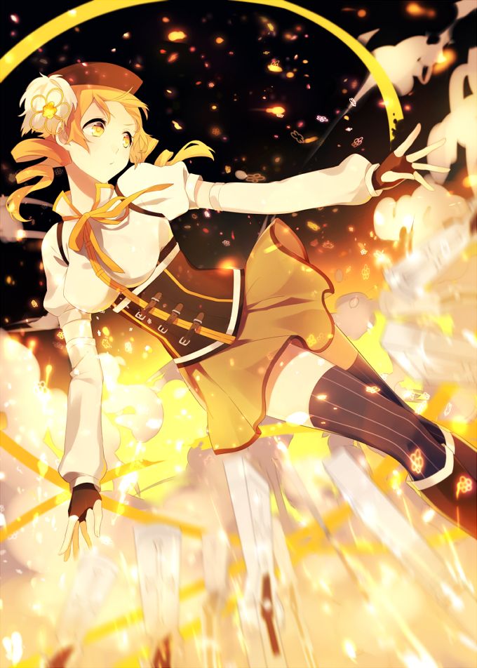 Mami in the Flames | Scrolller