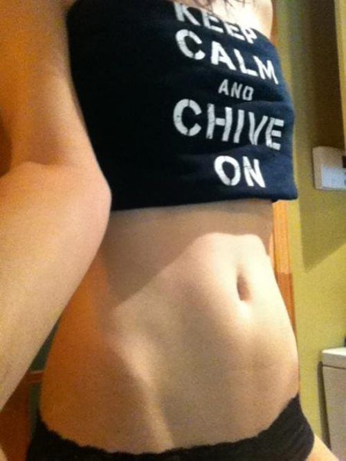 many peoples appreciate the hip bones. chive included. | Scrolller