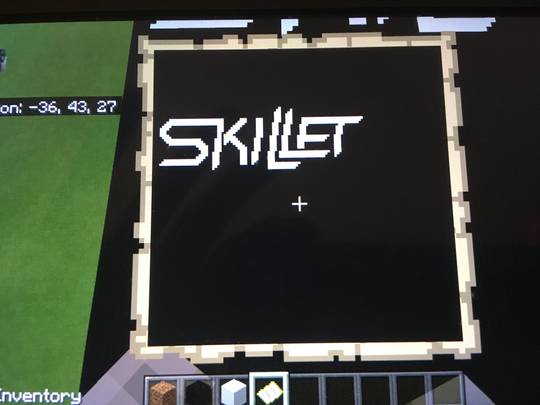 Map art I made in minecraft | Scrolller