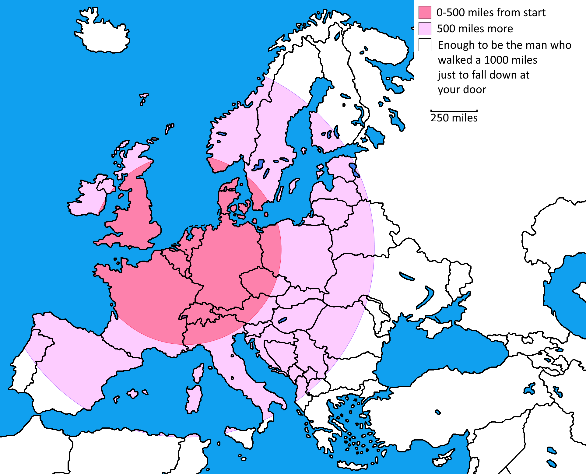 Map Of How Many Miles I Would Walk Scrolller Map Of How Many Miles I Would Walk Scrolller