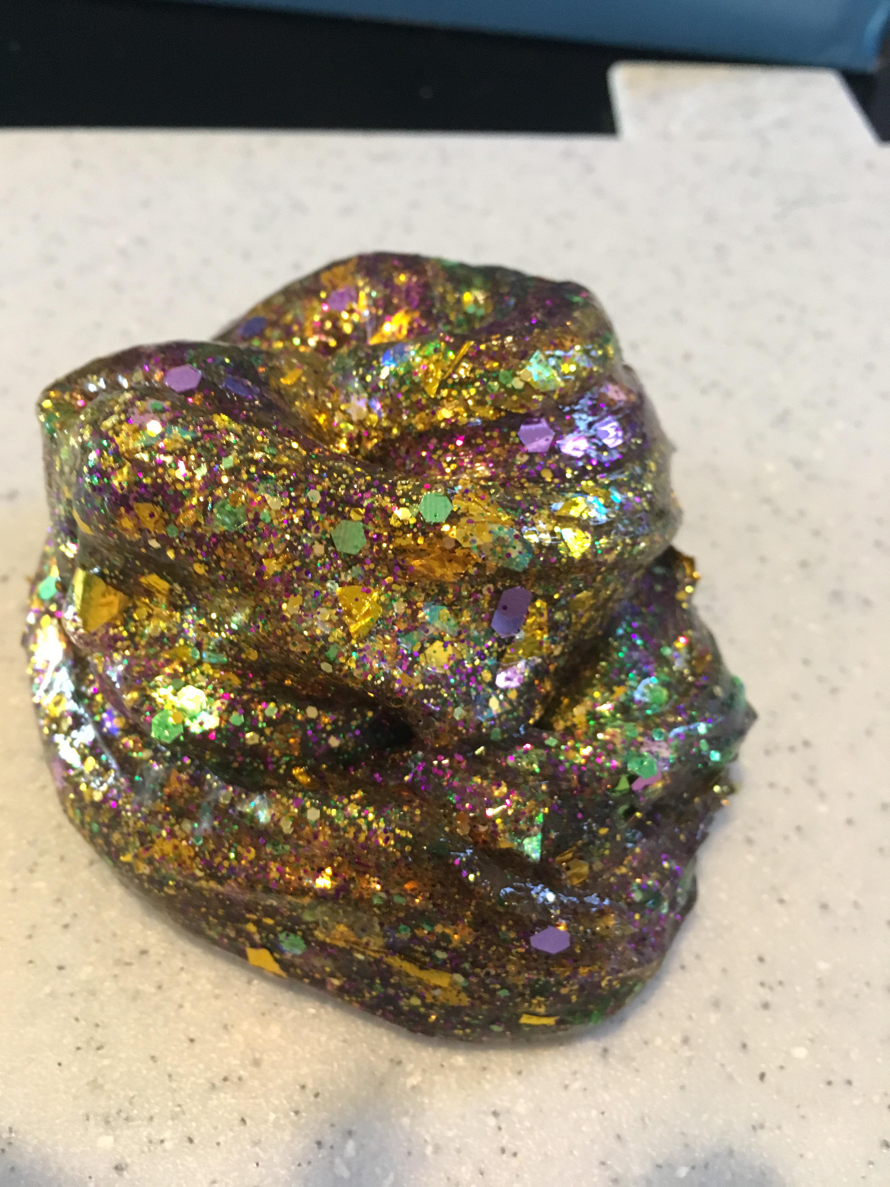 Mardi Gras slime | Scrolller