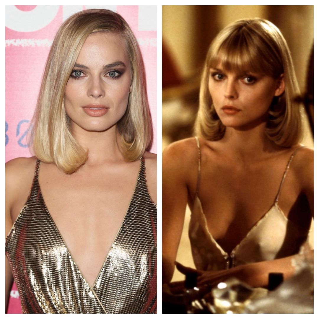 Margot Robbie and Michelle Pfeiffer looking like doppelgangers! | Scrolller