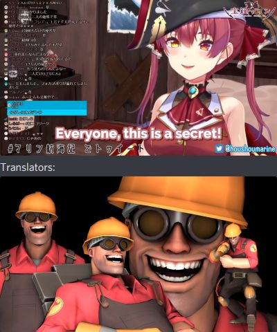 Marine: "Everyone, this is a secret!" | Scrolller