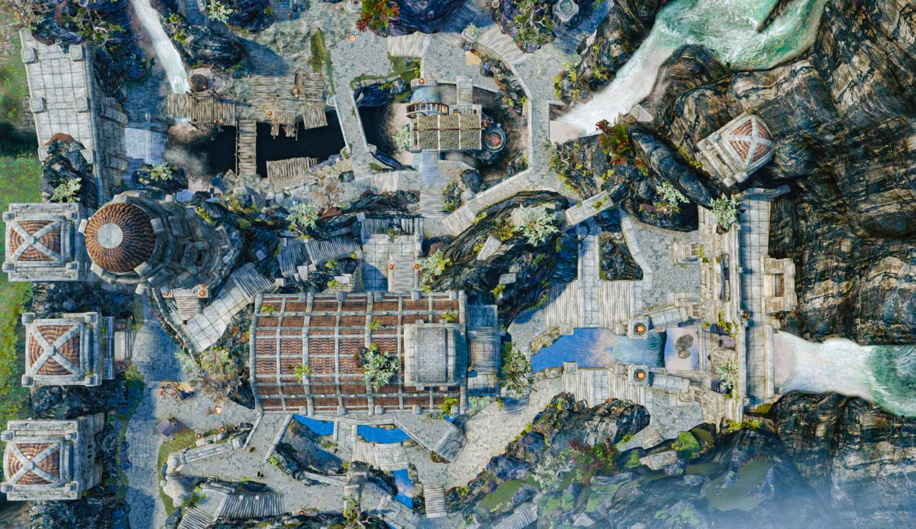 Markarth From Above | Scrolller