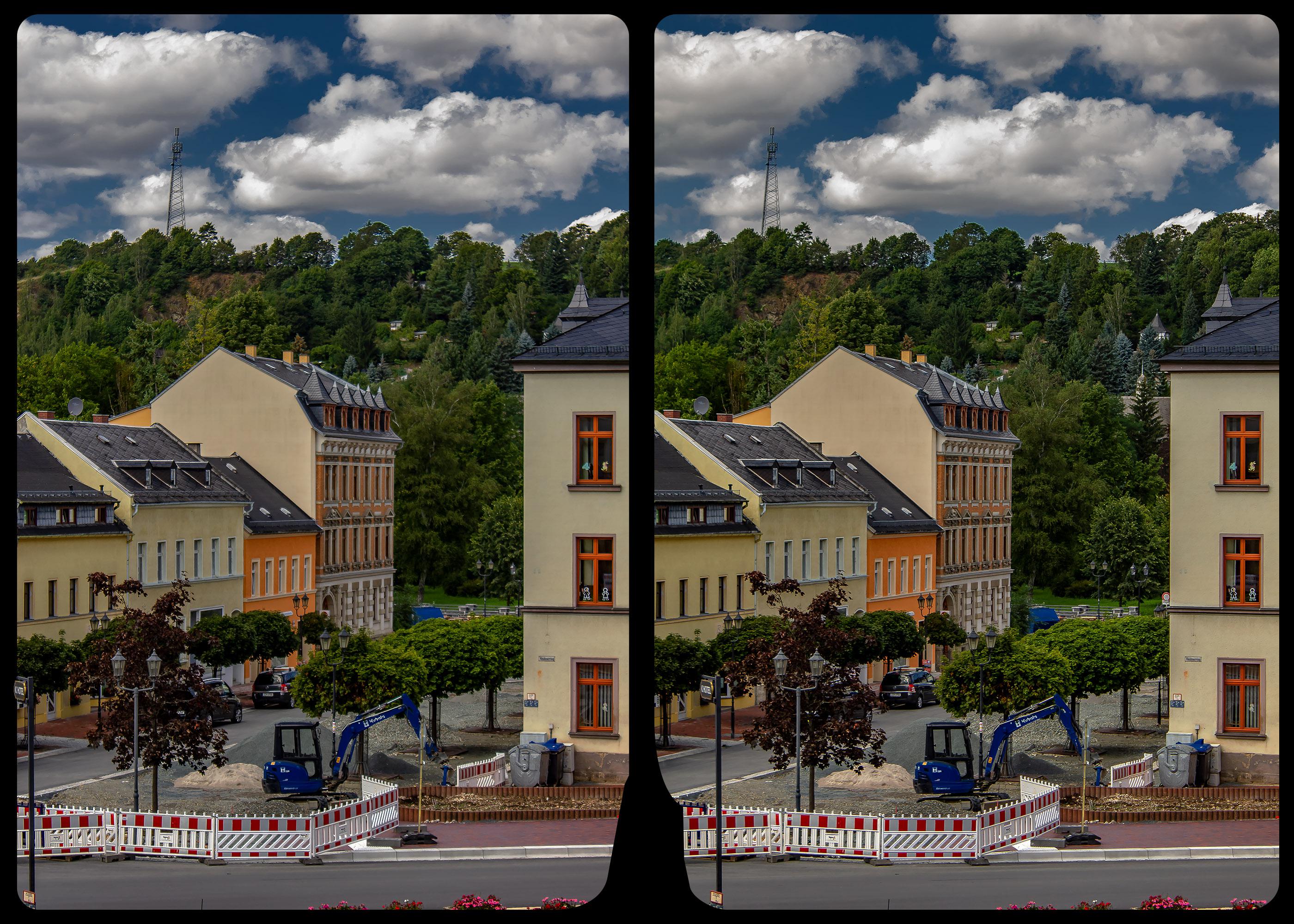 Market square of Mylau | Scrolller