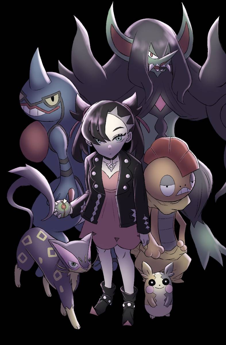 Marnie With Her Pokemon | Scrolller