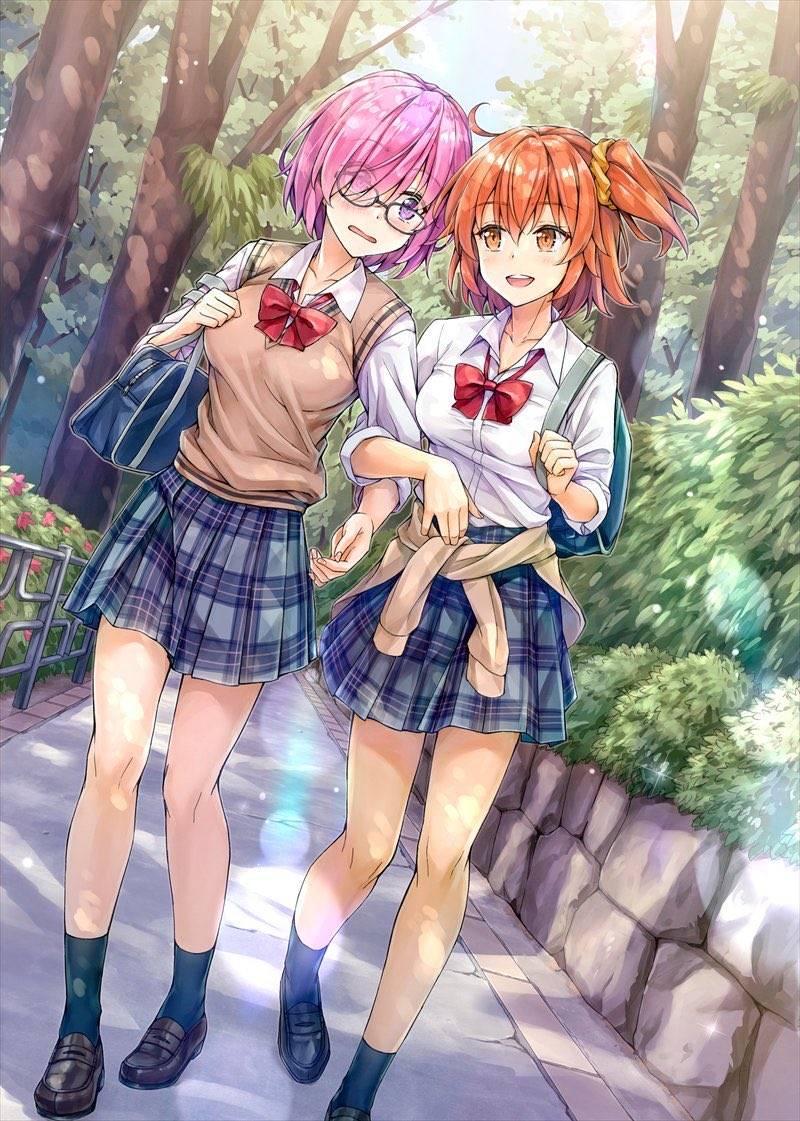 Mashu & senpai | Scrolller