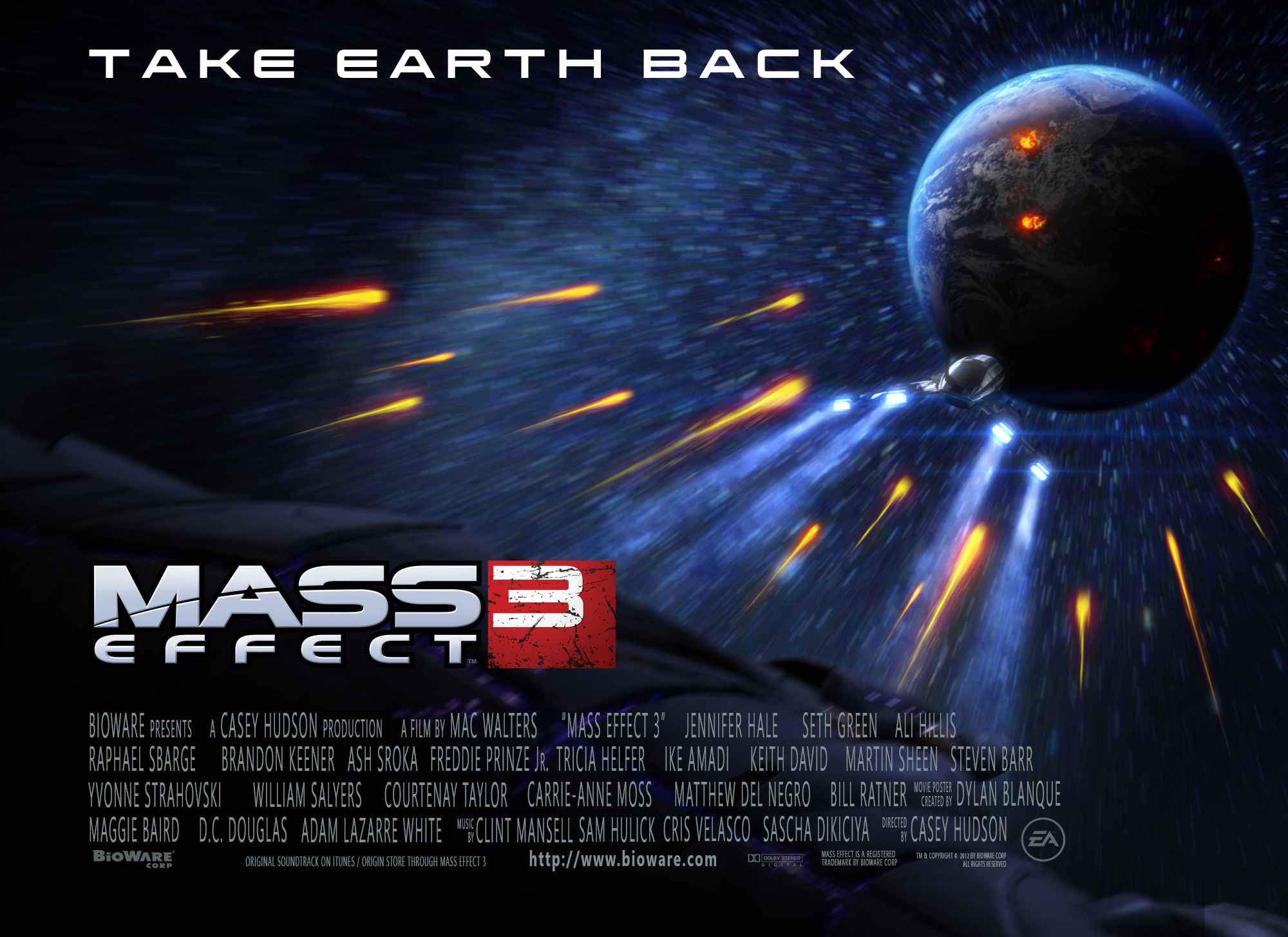 Mass Effect 3 - Movie Poster (Star Trek First Contact Homage) | Scrolller