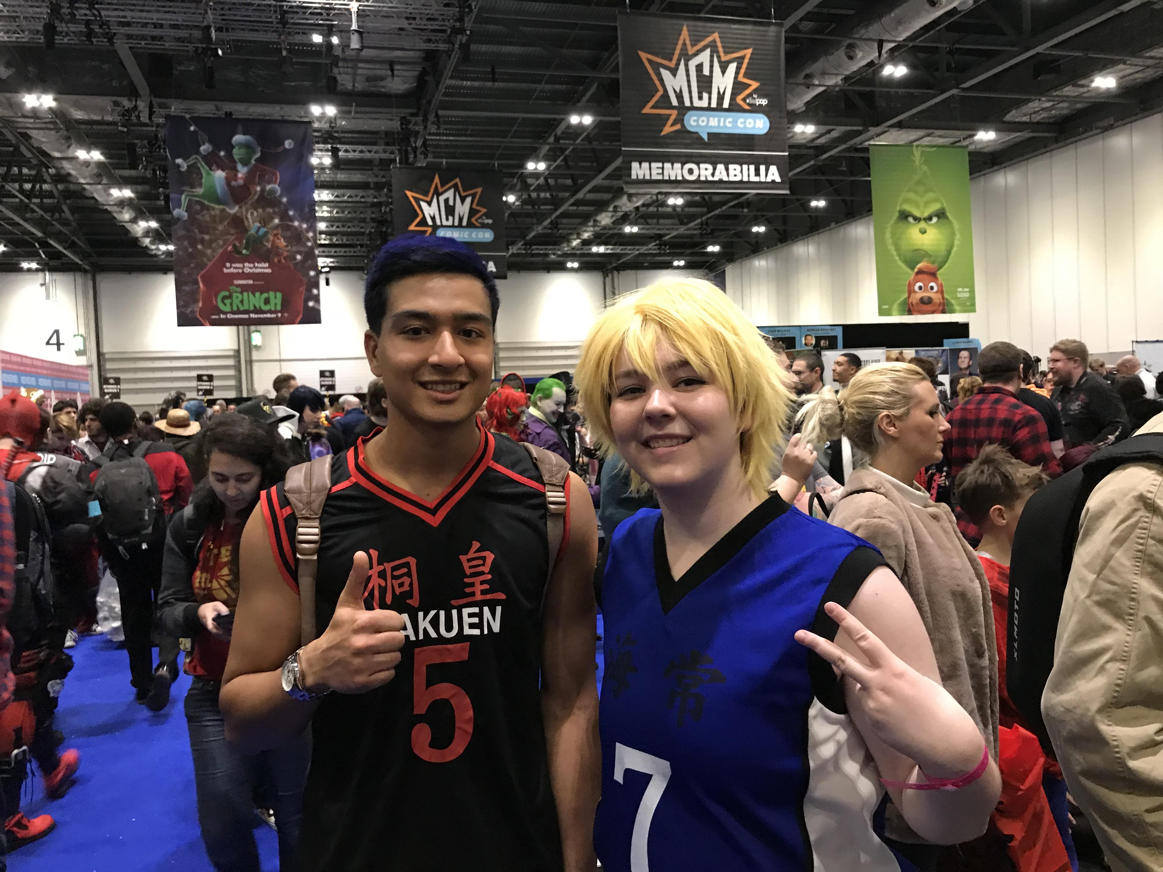 Master and apprentice at London Comic Con. | Scrolller