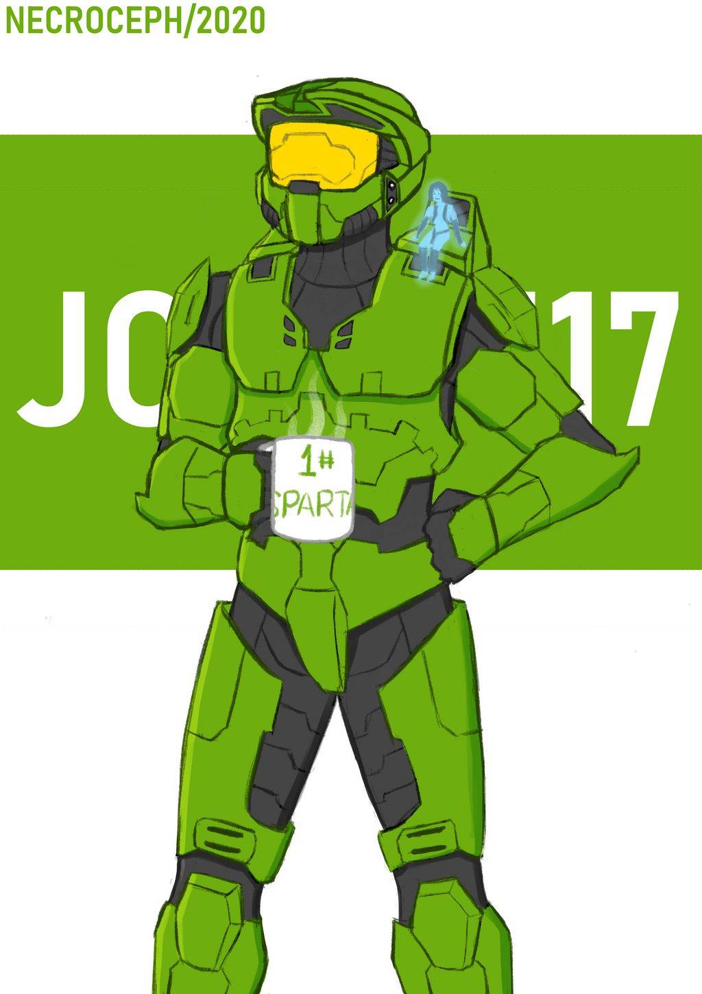 Master Chief Chilling BY Necroceph | Scrolller