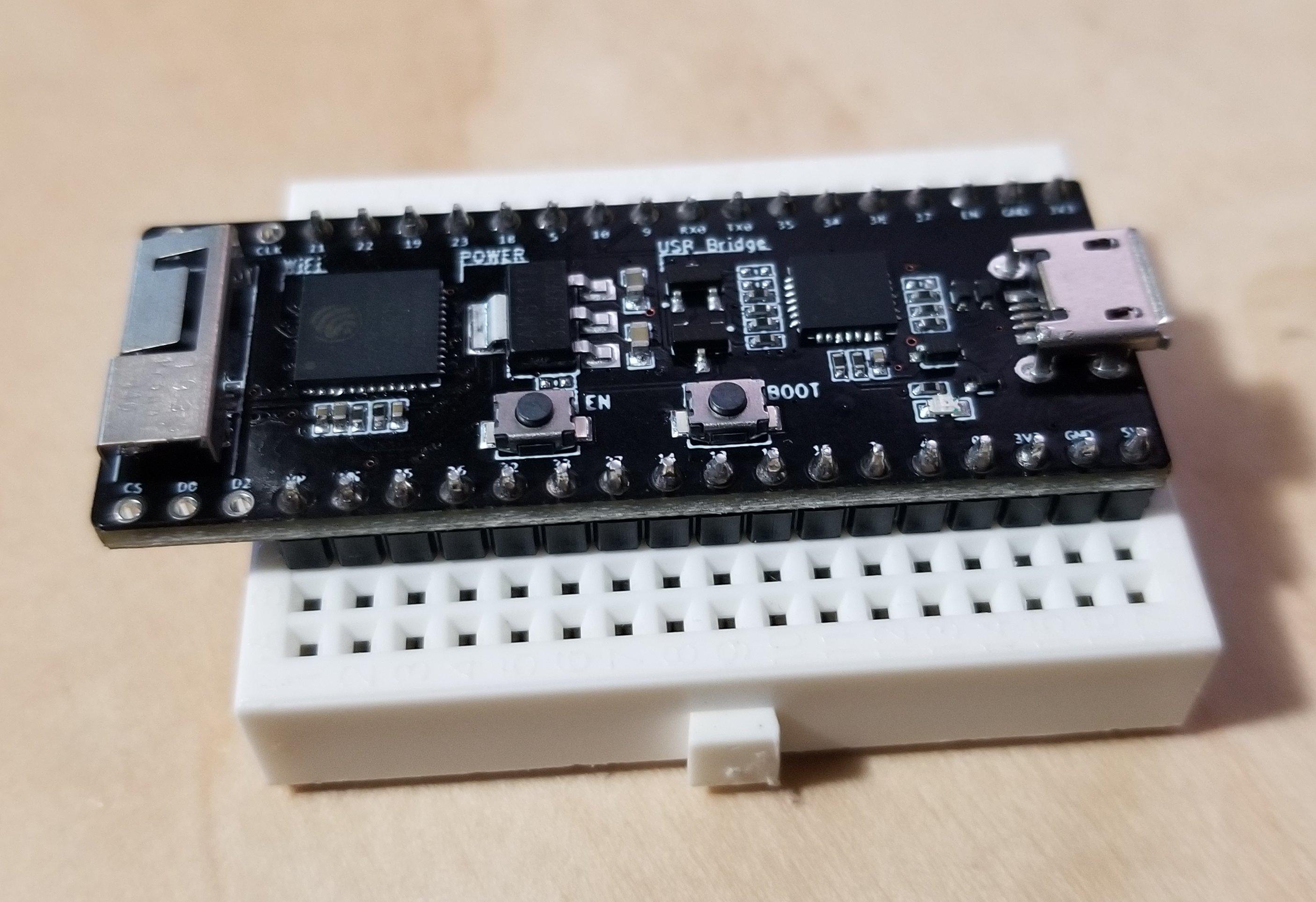 Match made in heaven: ESP32-PICO-KIT and 170 tie-points breadboard | Scrolller
