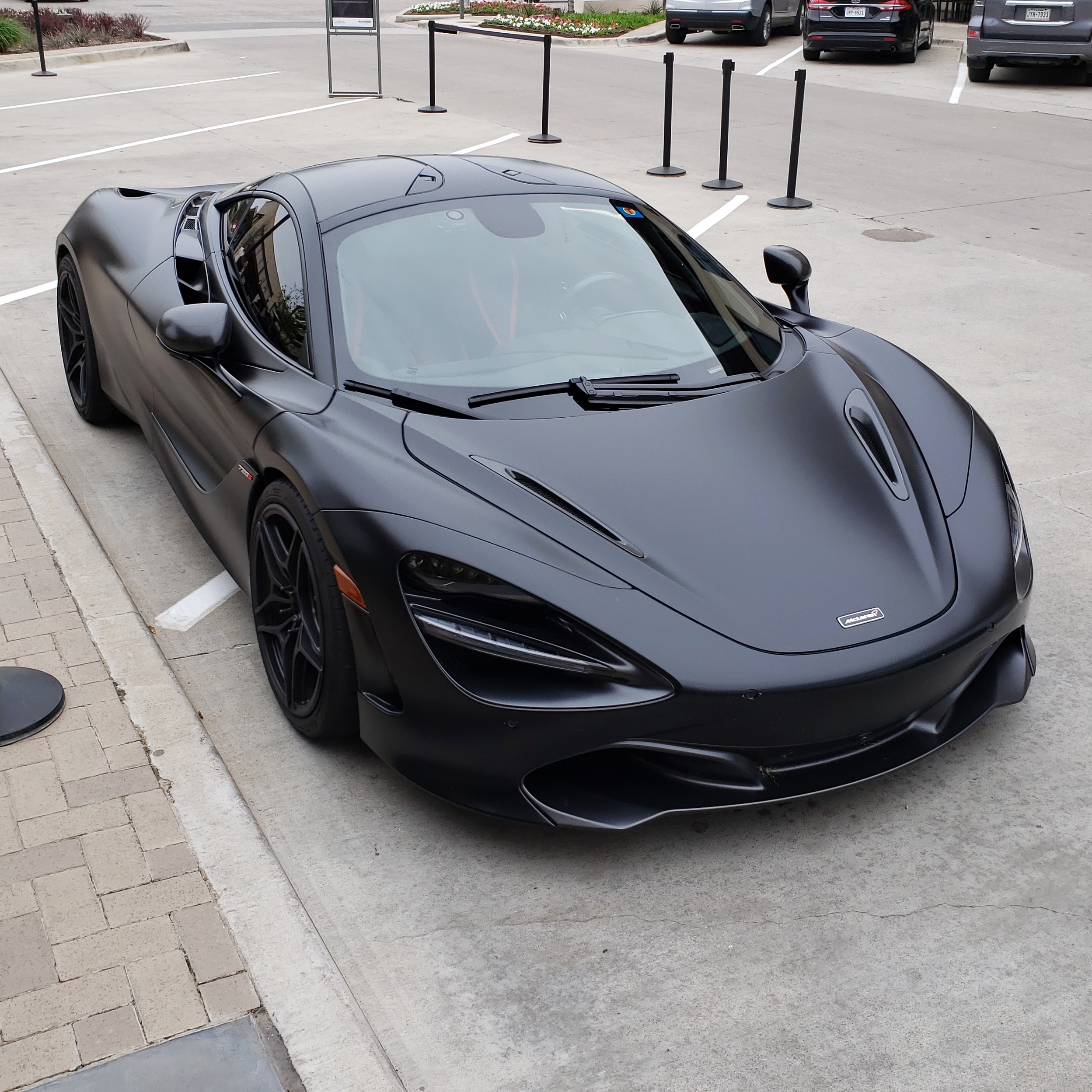 Matte Black Mclaren 720s | Scrolller