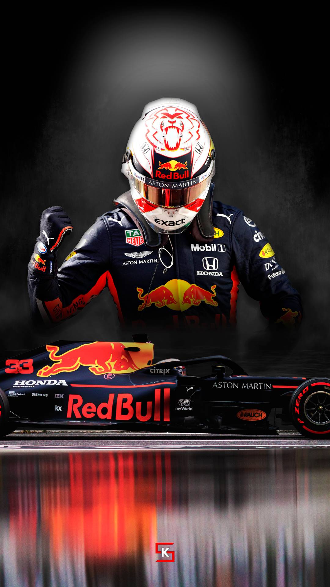 Max Verstappen Mobile Wallpaper | Scrolller