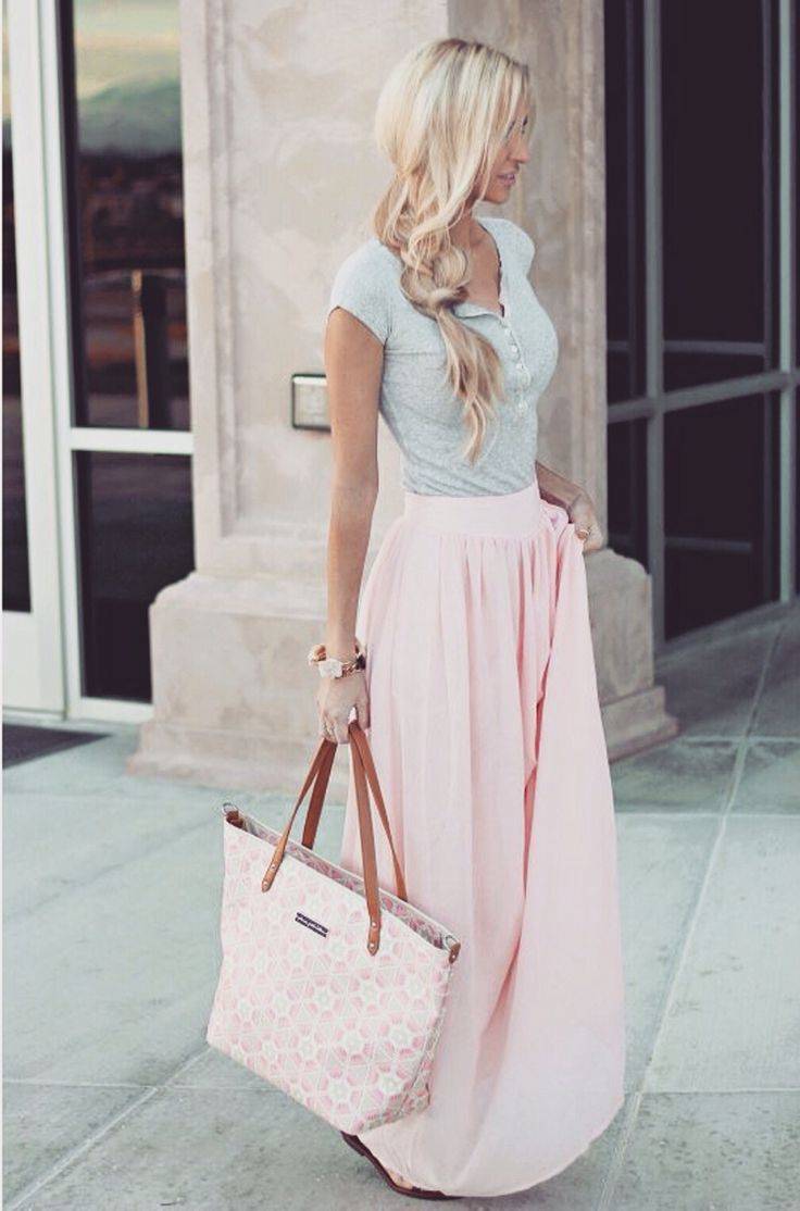 maxi skirt | Scrolller