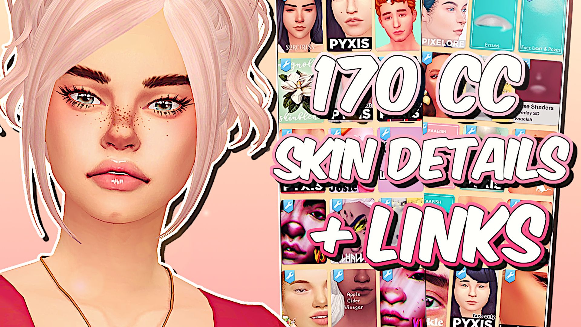 ⭐️ MAXIS MATCH SKIN DETAIL SHOWCASE ⭐️ - a little update | Scrolller