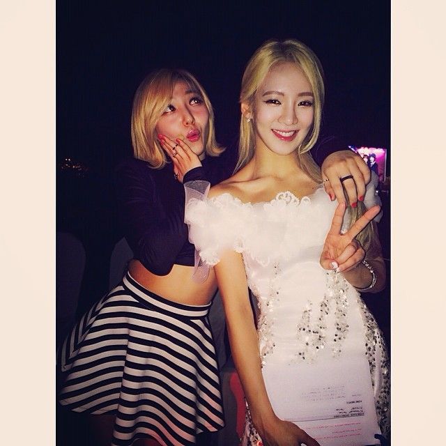 MC Hyoyeon with Miss A's Min | Scrolller