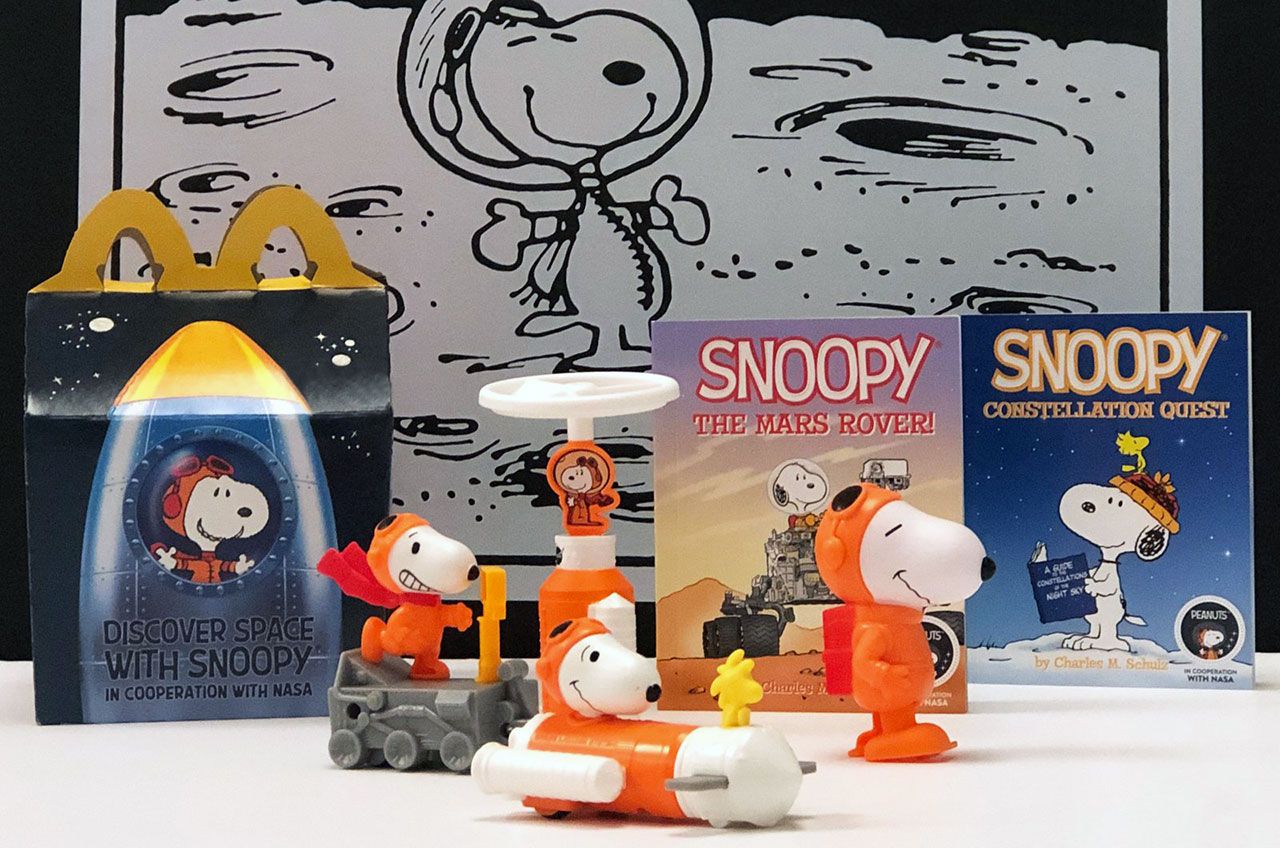 McDonald's Snoopy in Space Toys | Scrolller