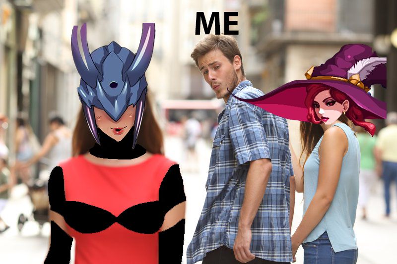 Me after fighting the Leiana Sisters. | Scrolller