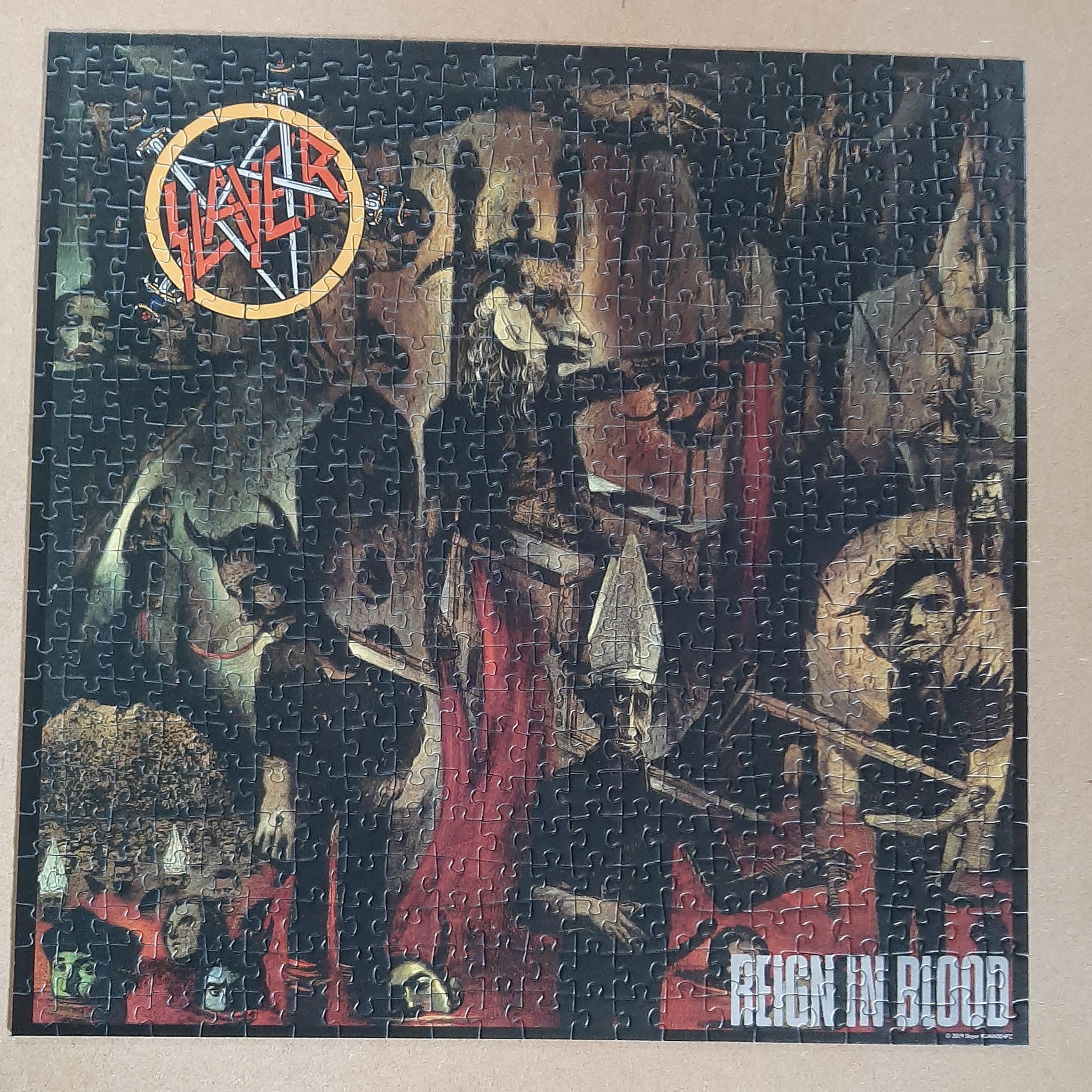 Me and my Dad finally completed this Slayer jigsaw | Scrolller