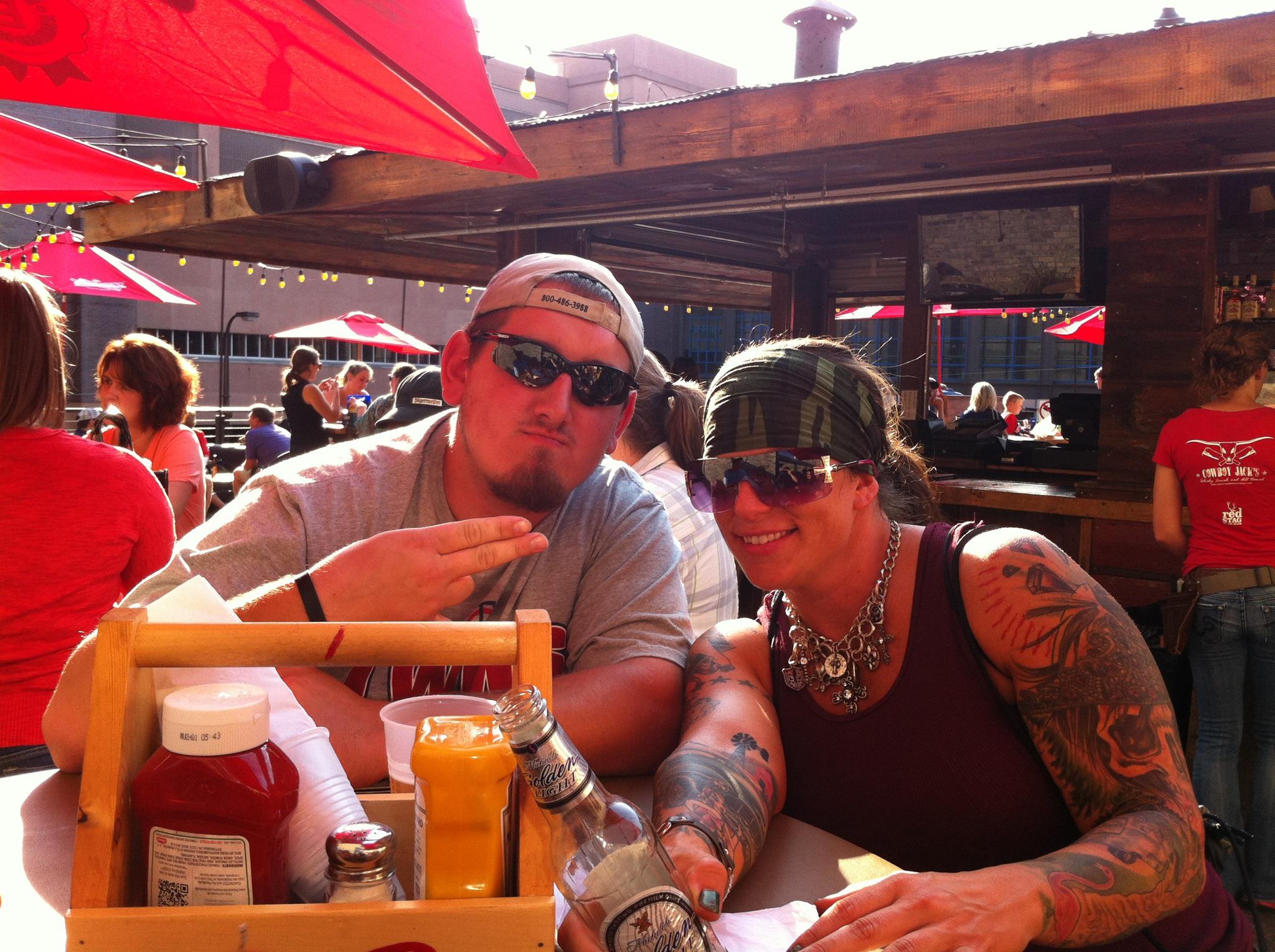 me and ODB enjoying some drinks | Scrolller