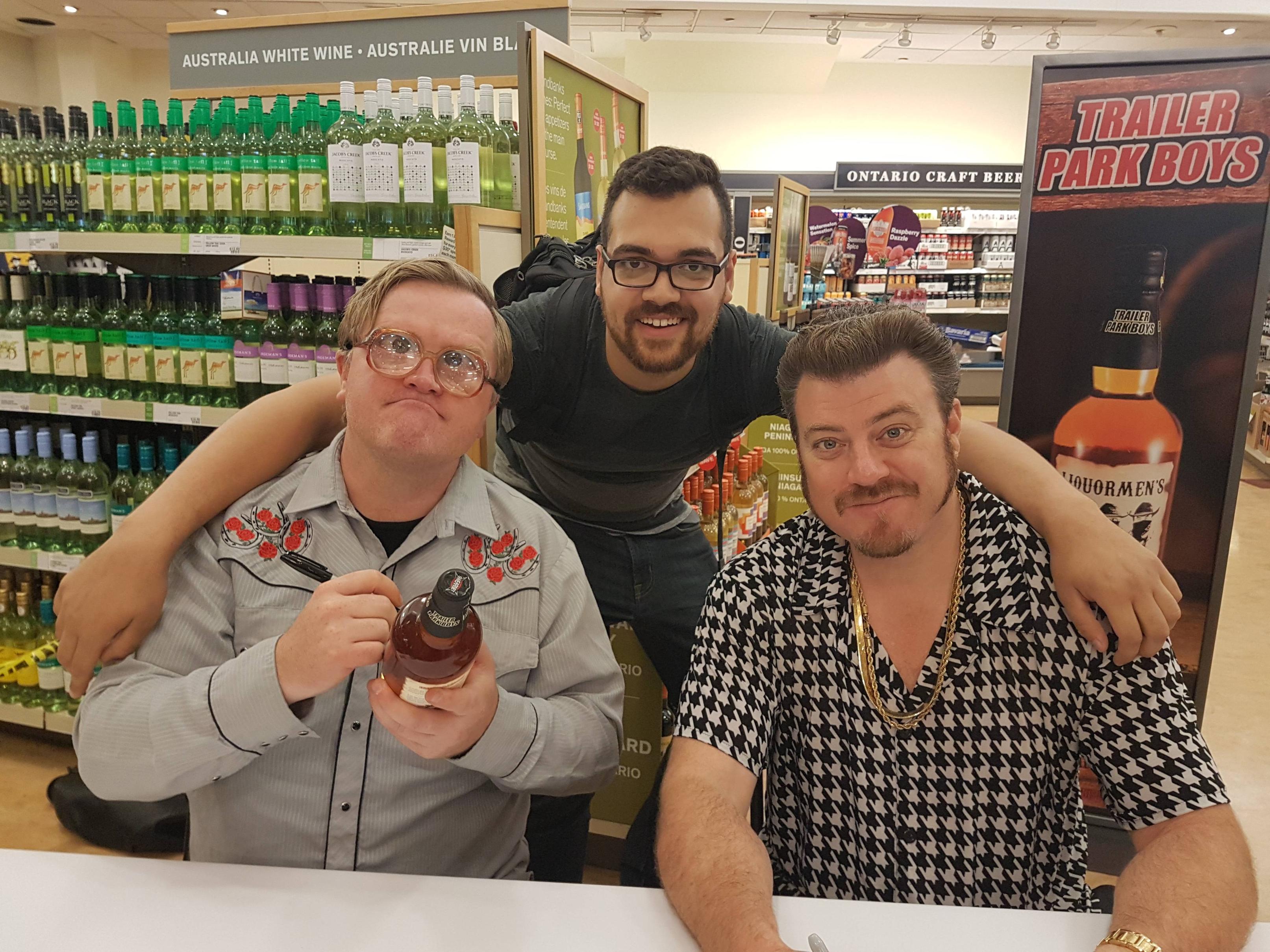 Me and the Boys in Toronto promoting their whiskey. | Scrolller