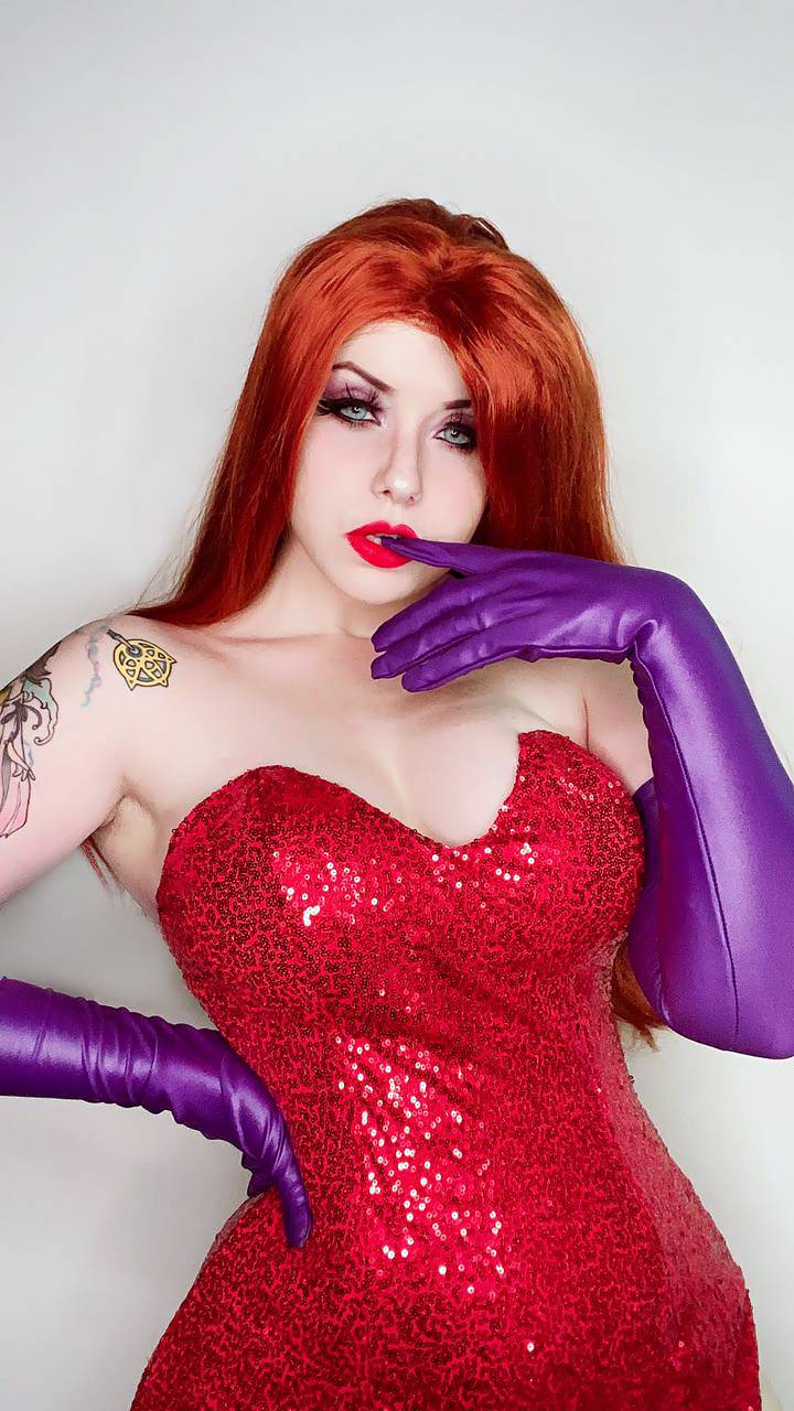 Me as Jessica Rabbit ;) | Scrolller
