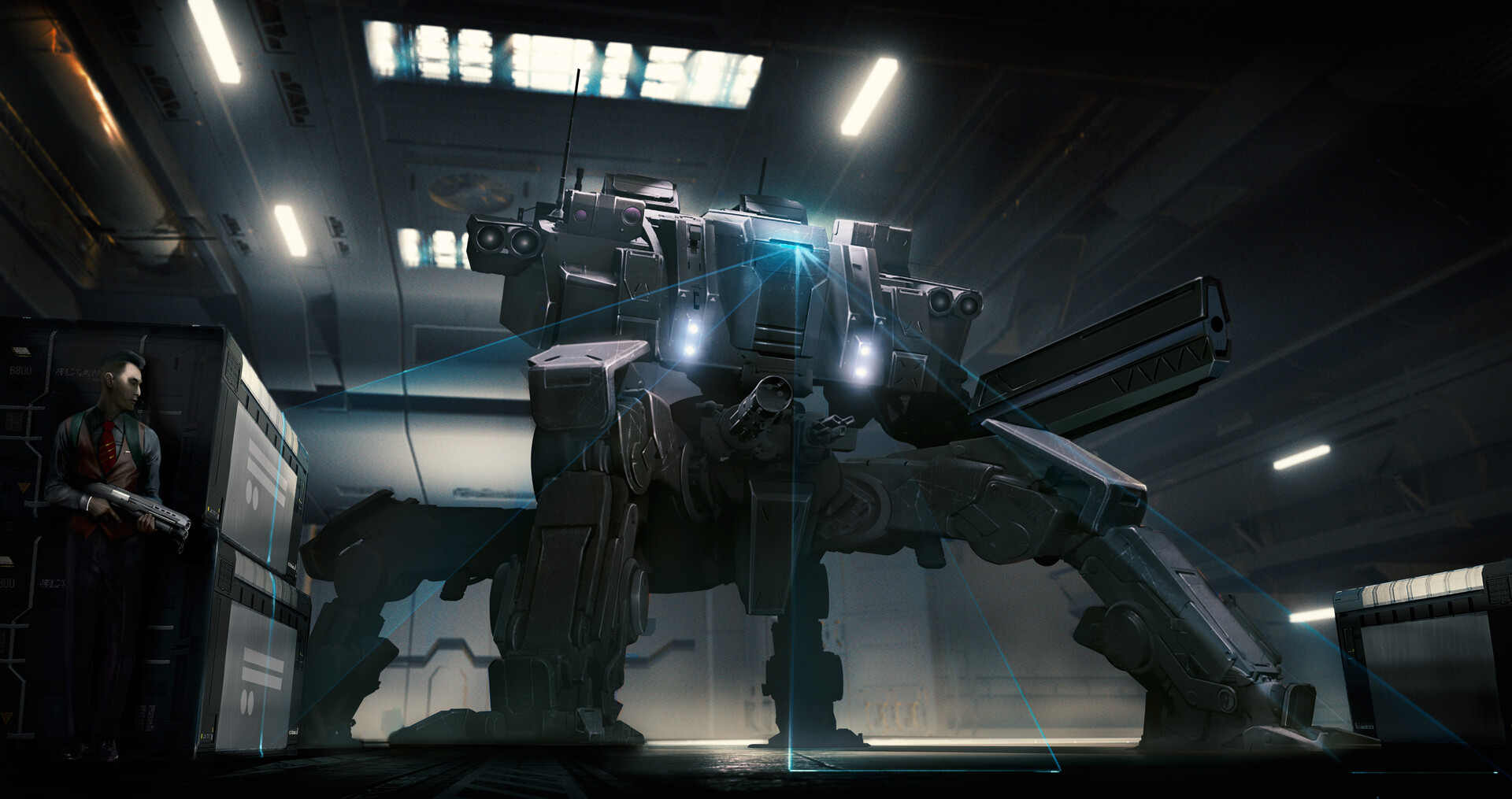 Mech by Richard Rodriguez | Scrolller