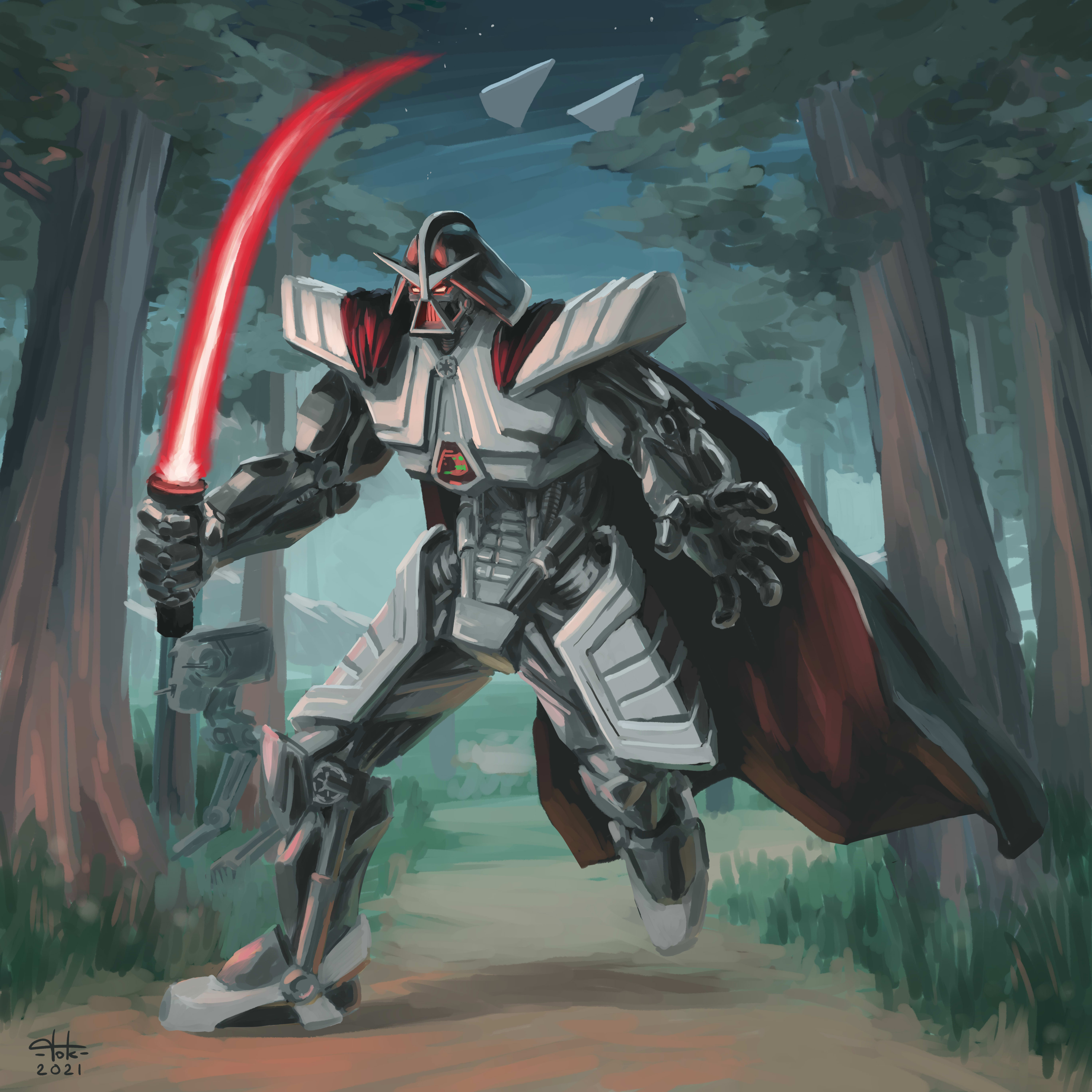 Mecha-Vader, Sith Samurai | Scrolller