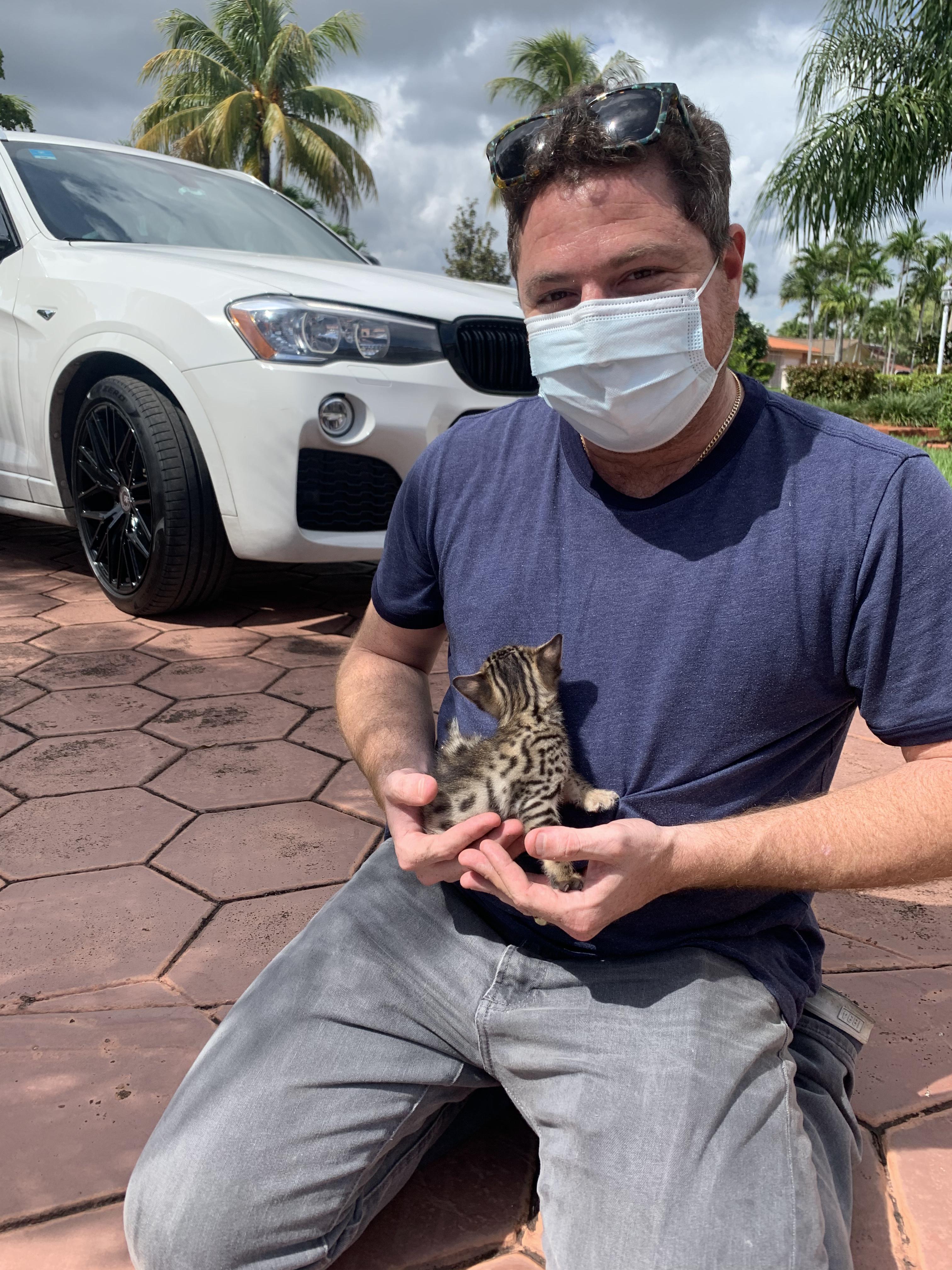 Meet Butters! Why is he so much darker then all of these other Bengals? He is 5 weeks old ...