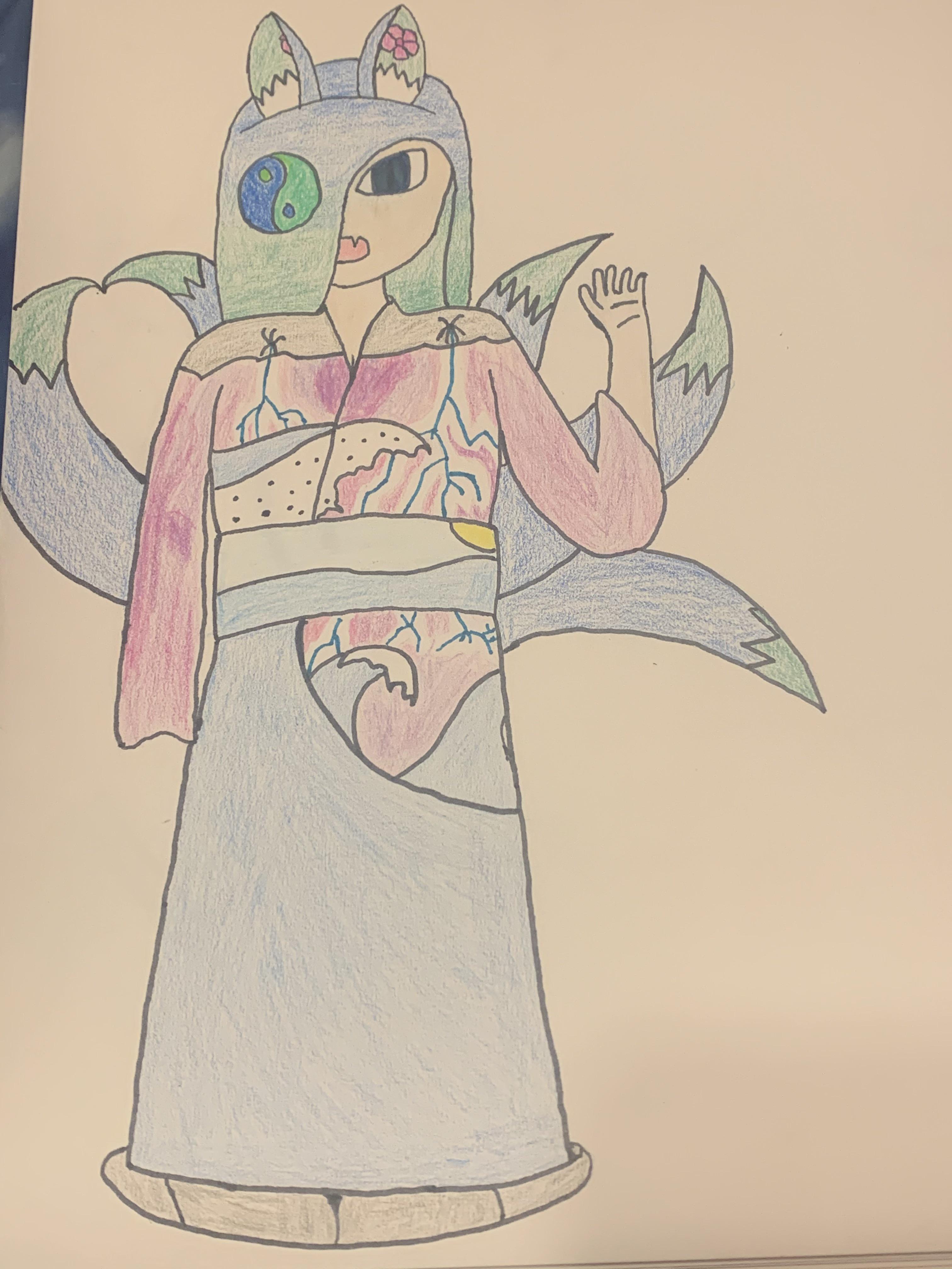 Meet Fuwa. A new original character I will be drawing. | Scrolller