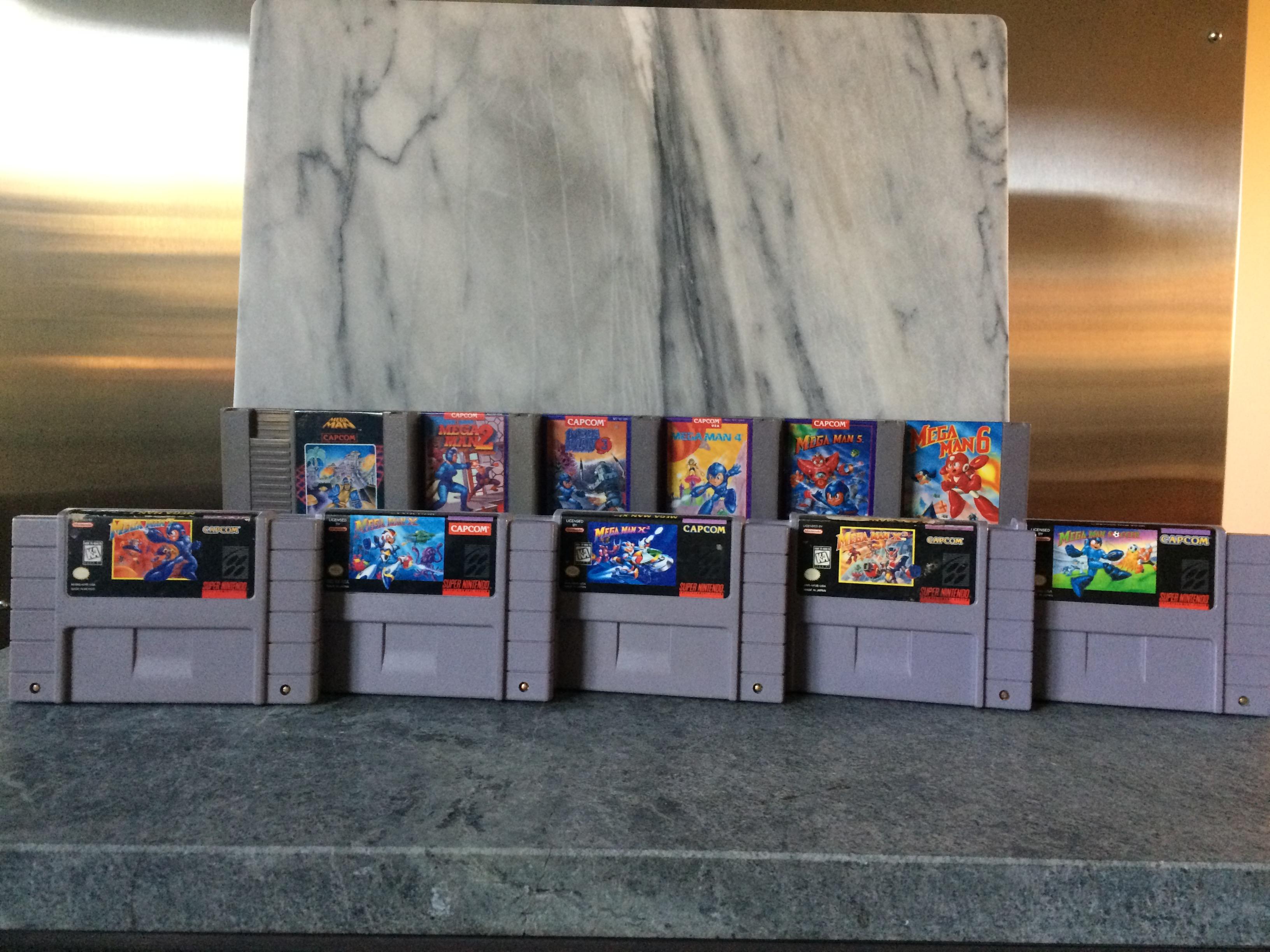 Mega Man NES and SNES Collections finally complete! | Scrolller