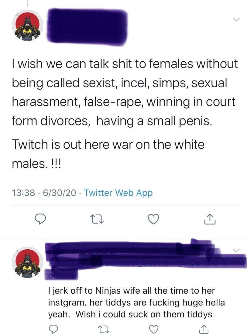 Mega Twitch Simp is also an incel sexual predator. Wha?!? | Scrolller