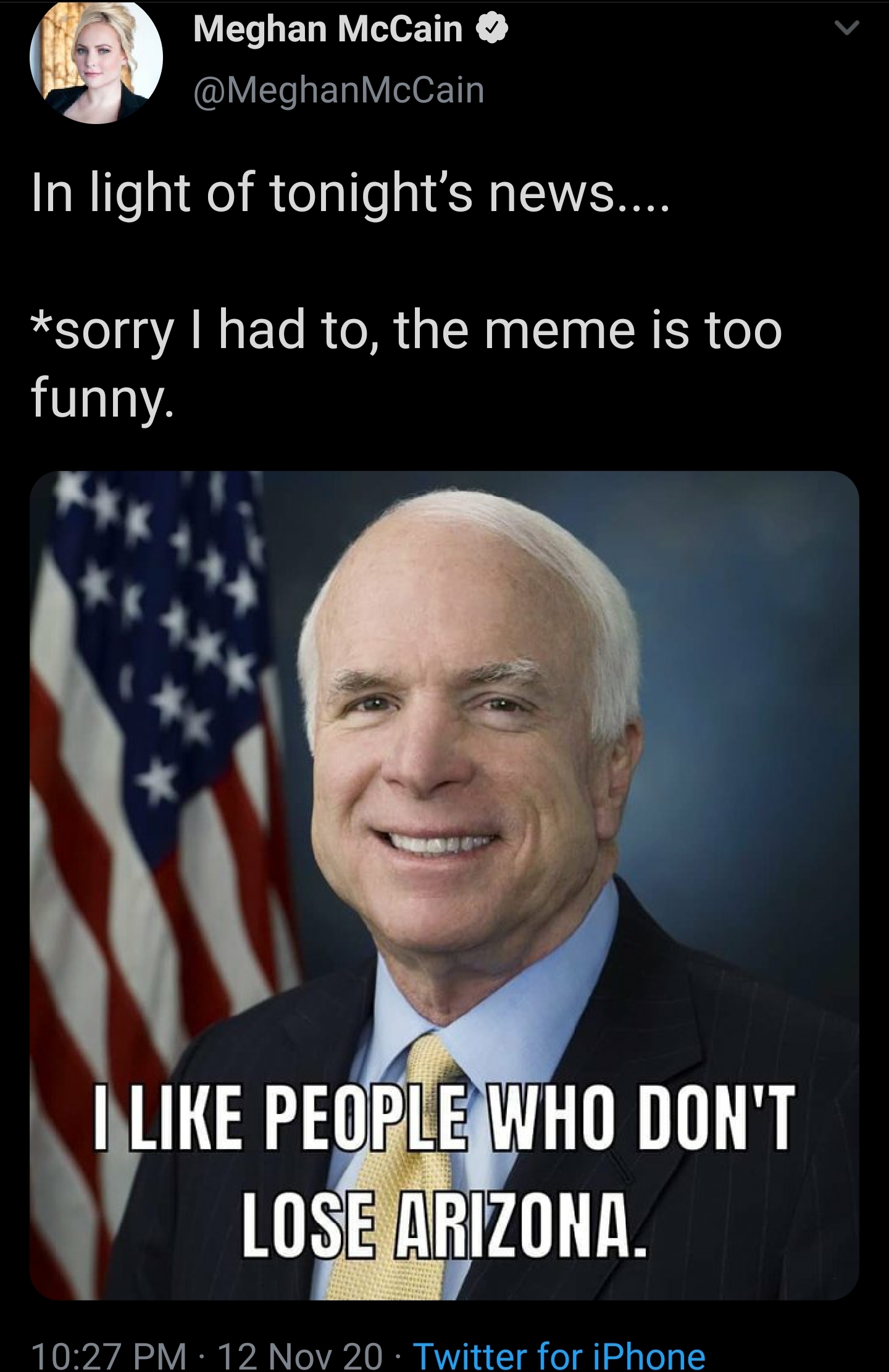 Meghan McCain from the top rope 💀 | Scrolller