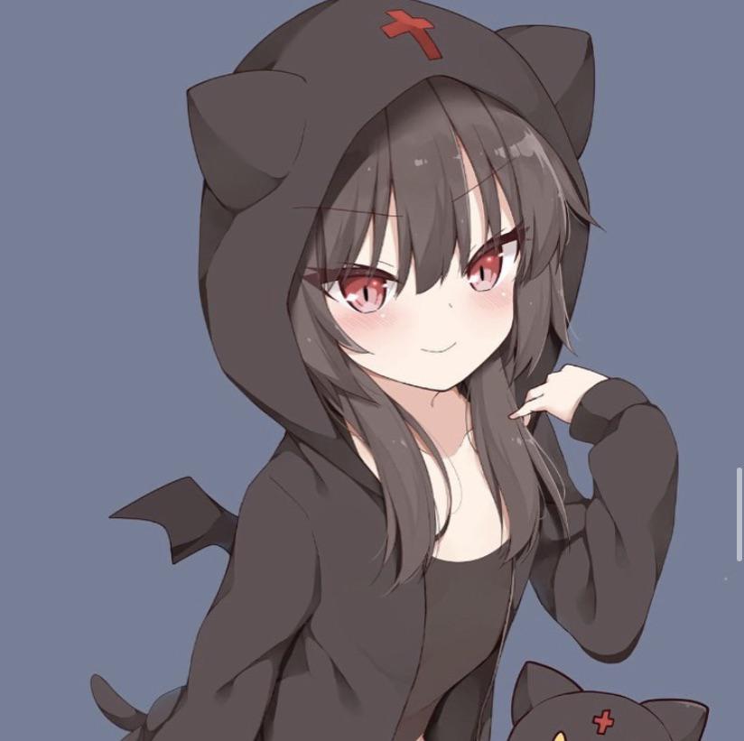 Megumin in a Chomusuke outfit | Scrolller