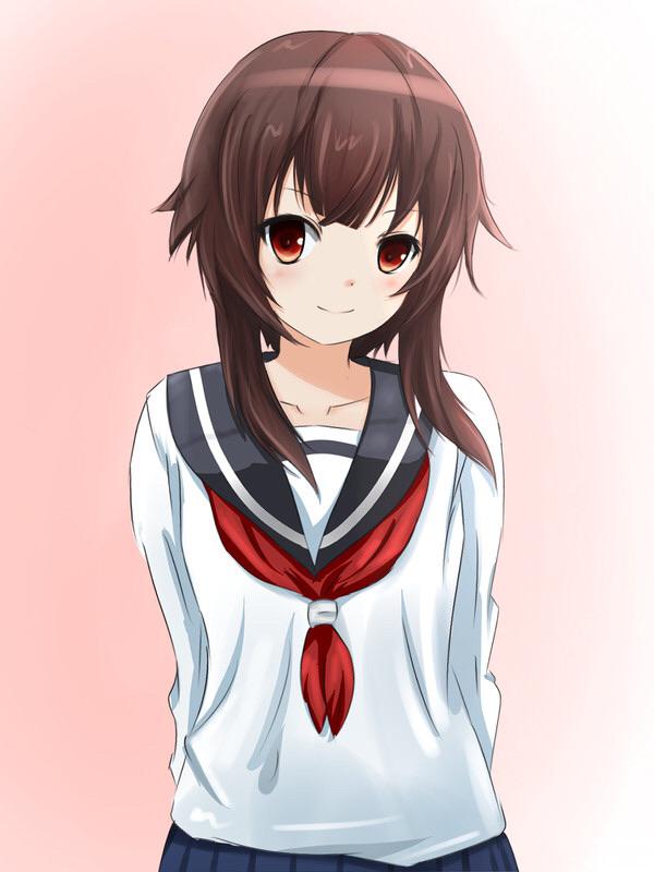 Megumin in Sailor Uniform | Scrolller