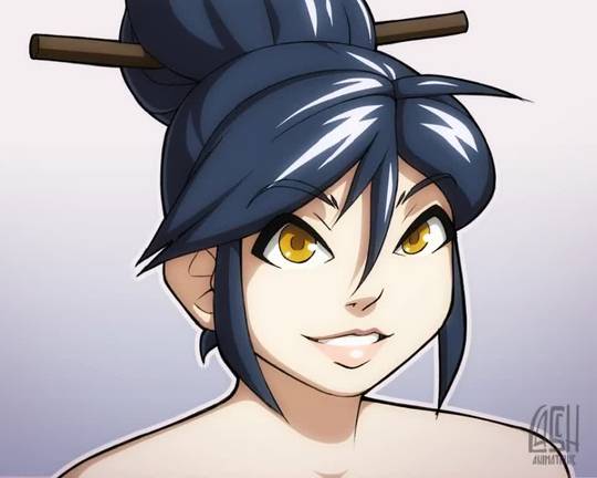 Mei Transformation Sequence {Animation} [F Human -> F Slime/Goo Symbiote Girl] by ChrisArmin ...